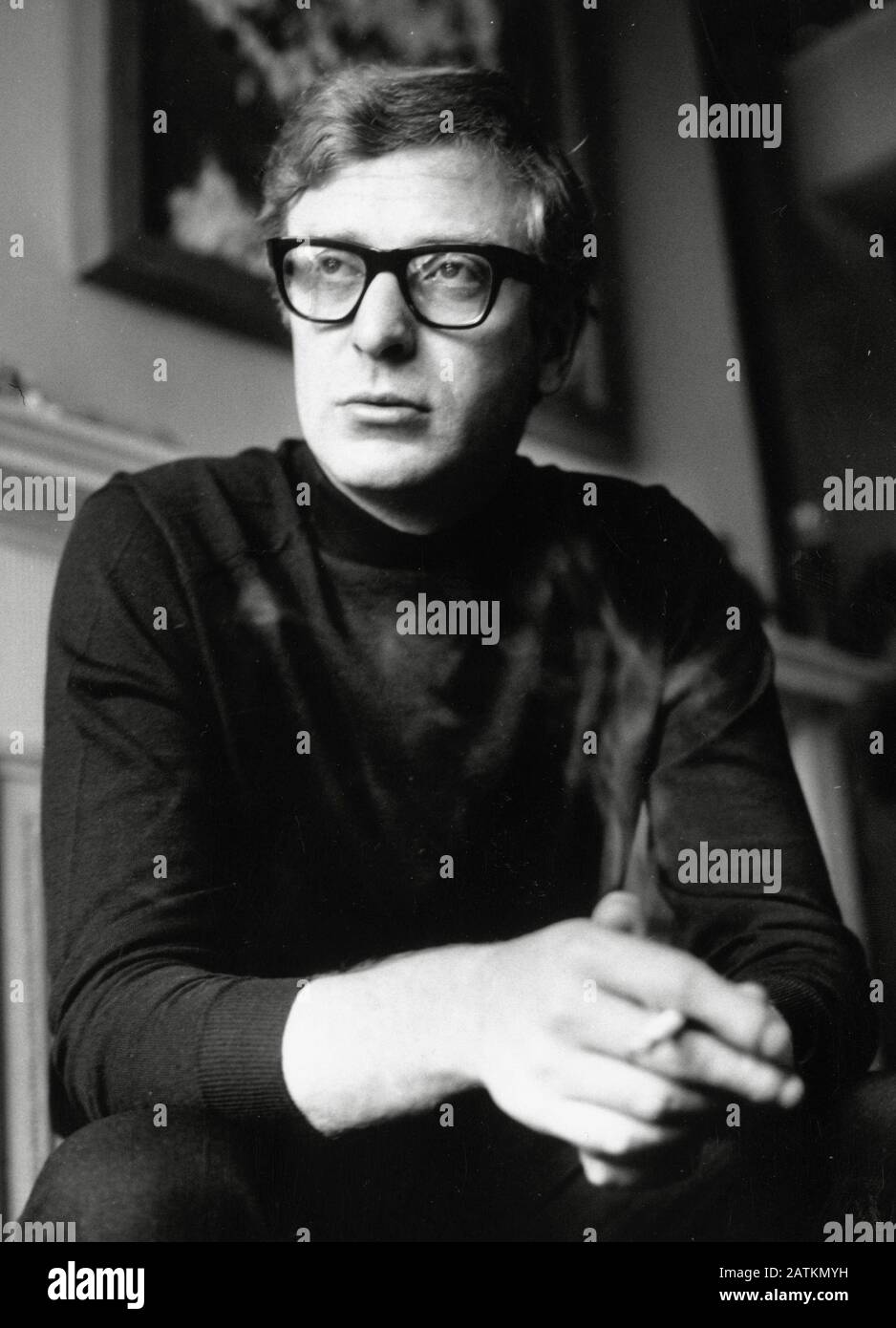 Young Michael Caine Smoking