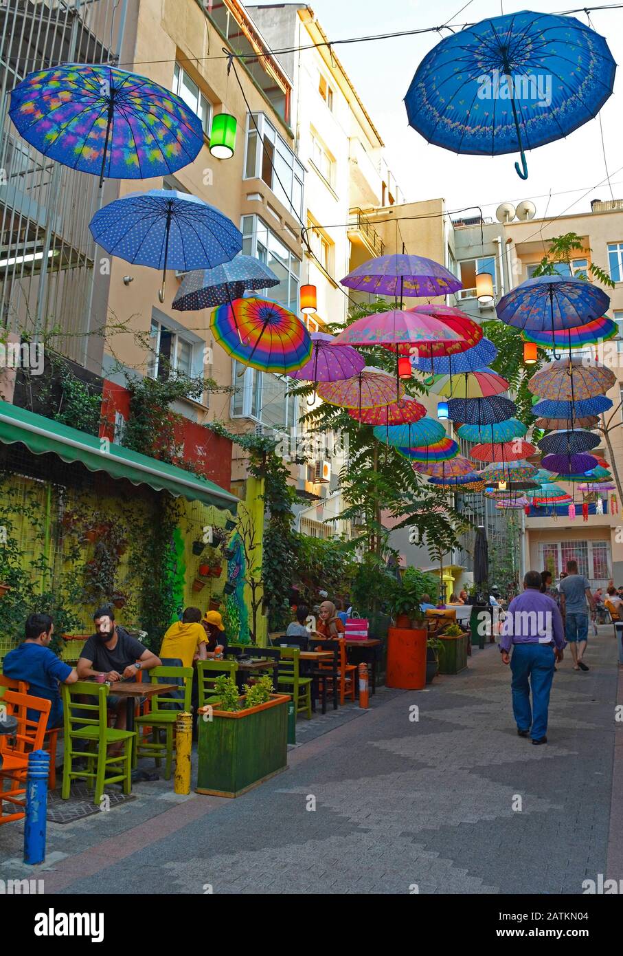 Bars street kadikoy hi-res stock photography and images - Alamy