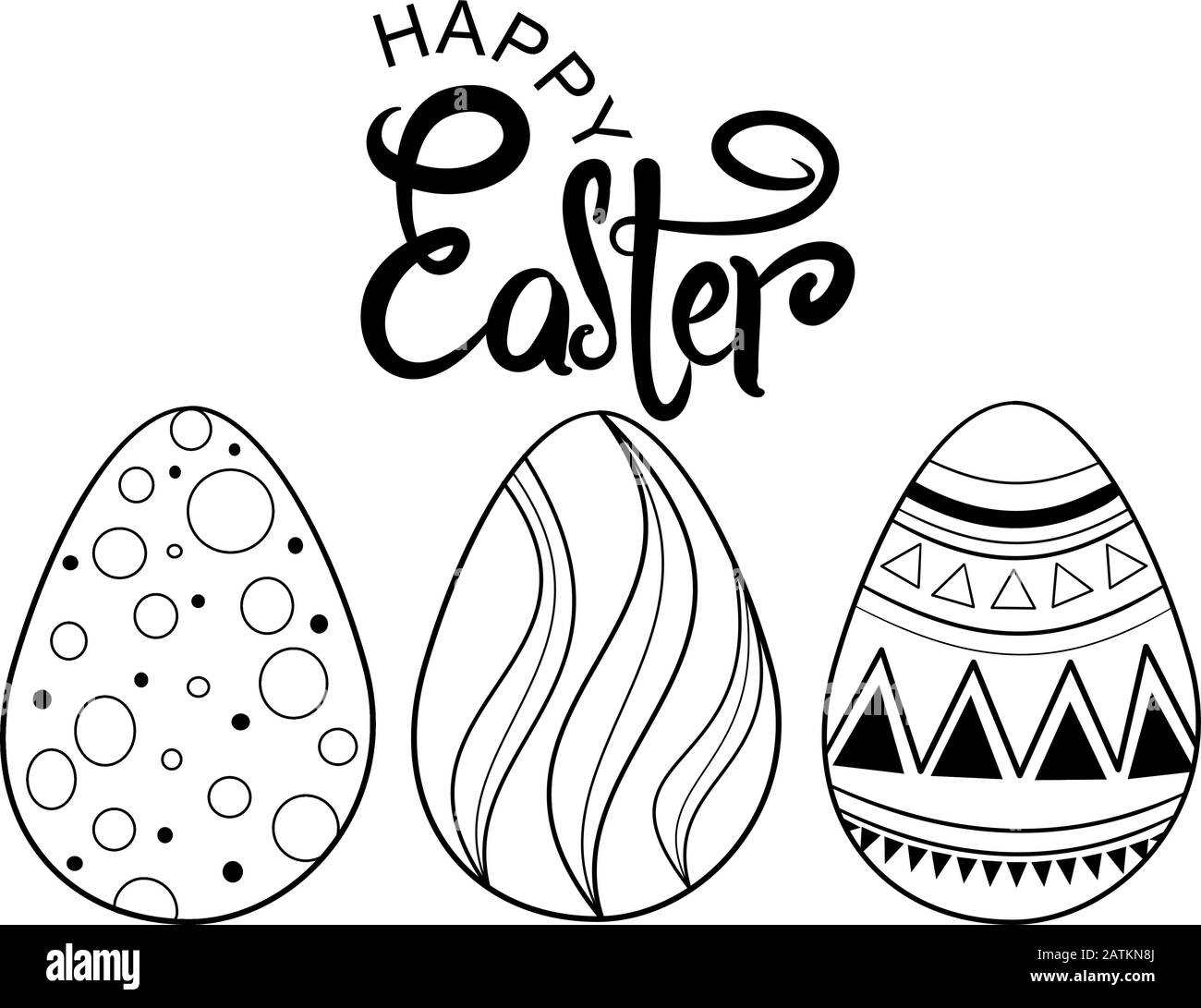 Hand one white egg Stock Vector Images - Alamy