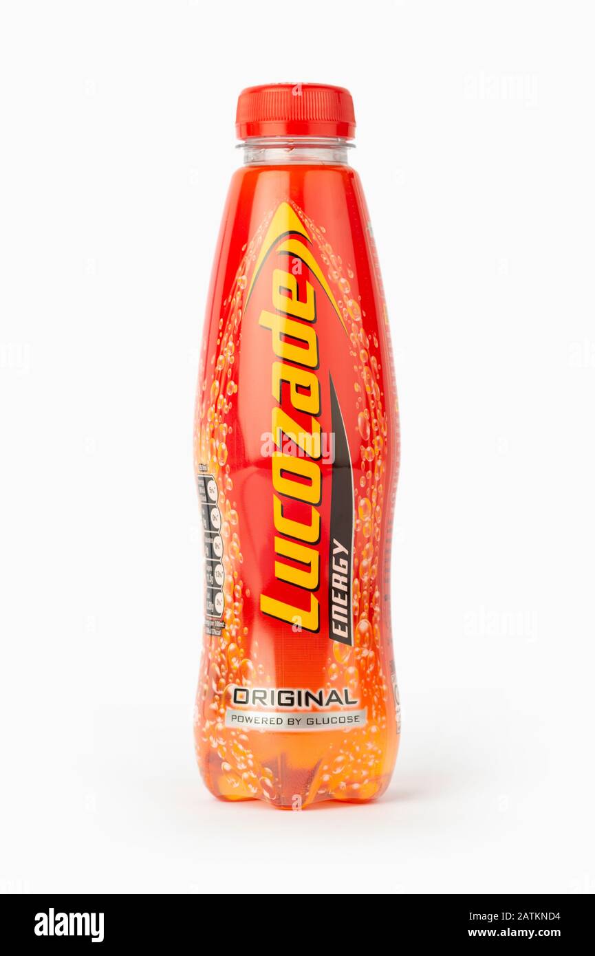 Lucozade bottle hi-res stock photography and images - Alamy