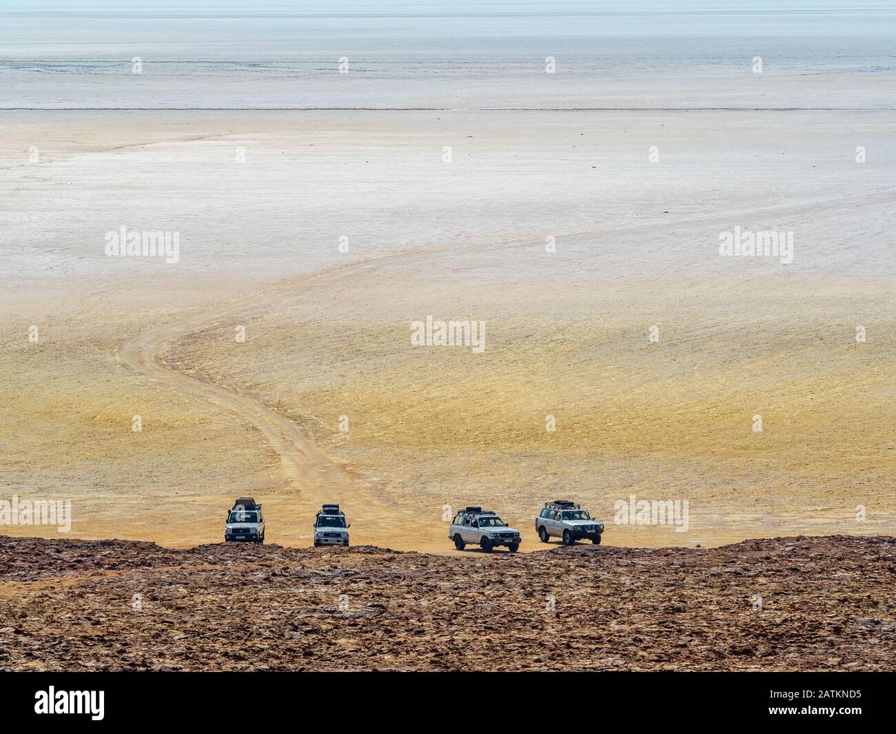 Danakil depression desert landscape hi-res stock photography and images ...