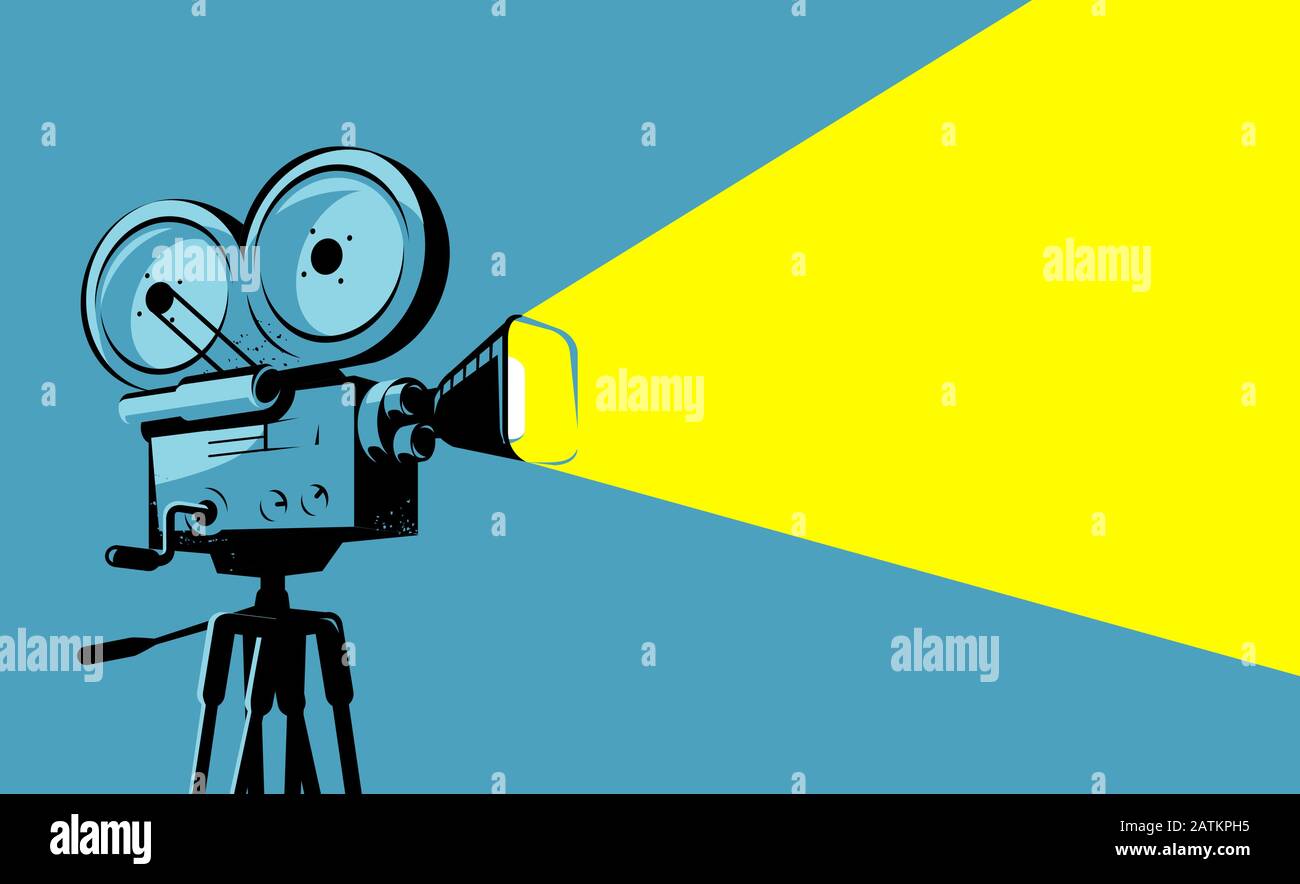 Old Movie Projector Clipart
