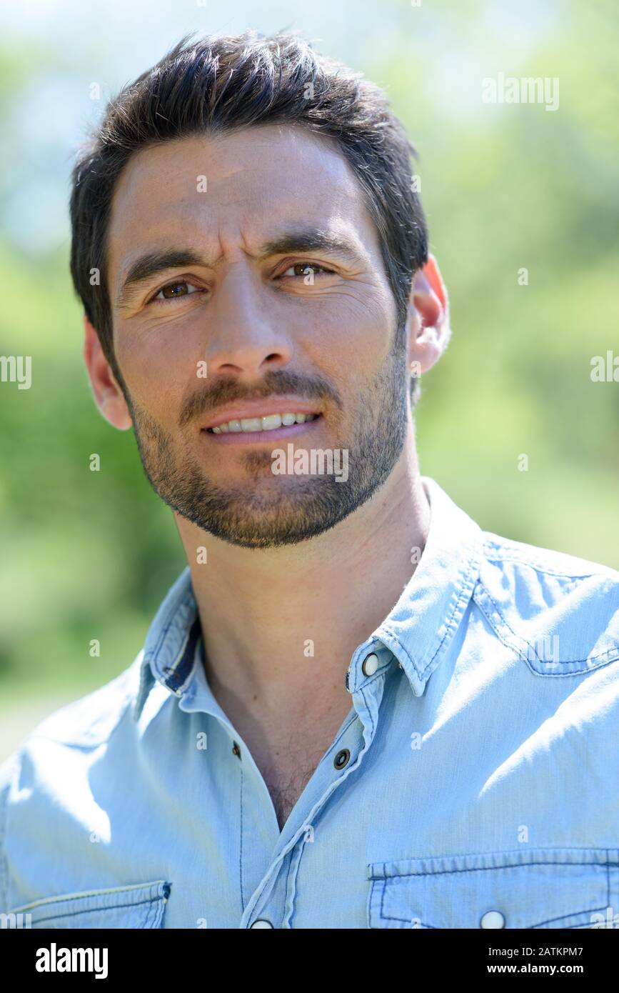 portrait picture of a man Stock Photo - Alamy