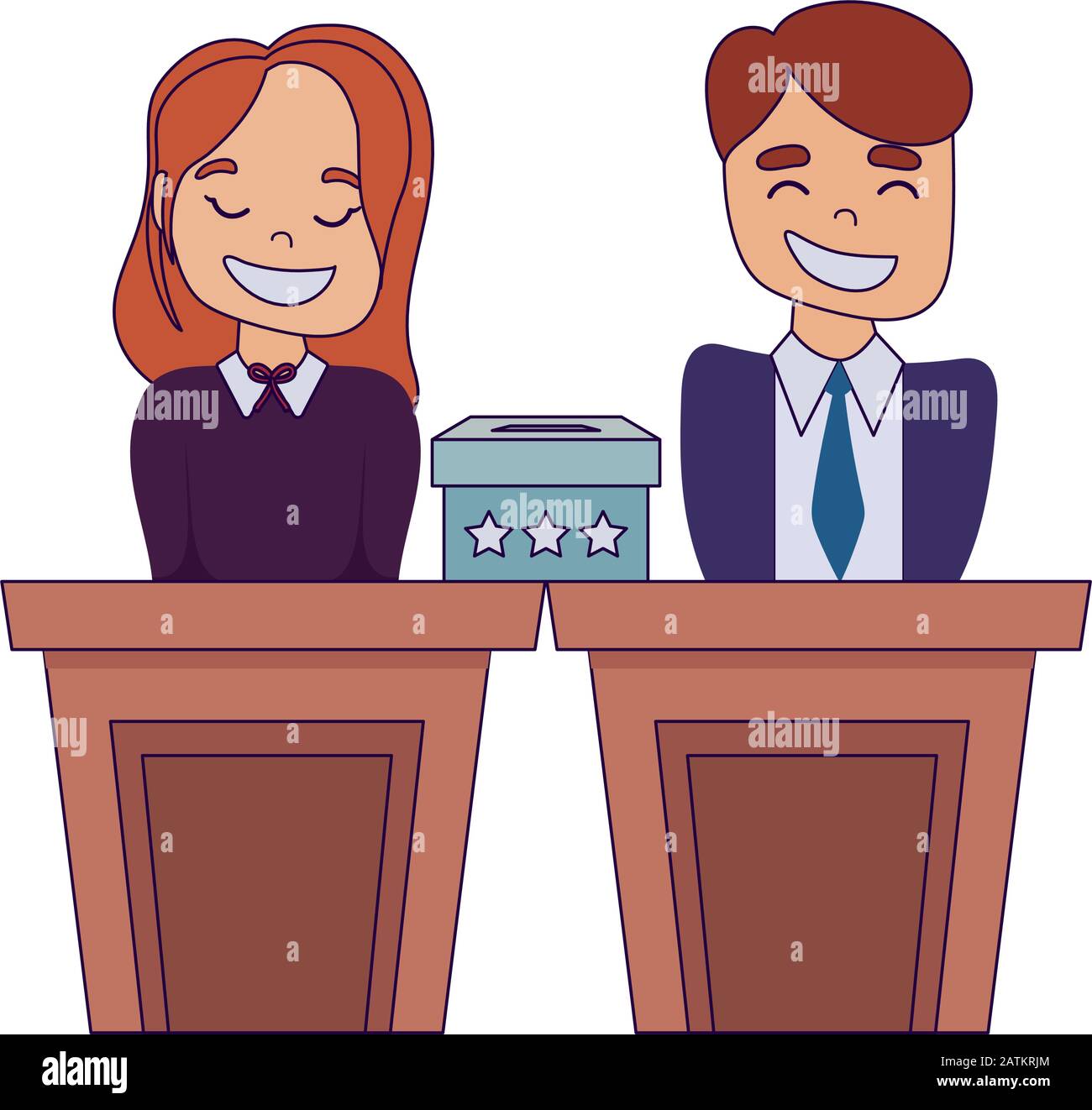 Presidents box Stock Vector Images - Alamy