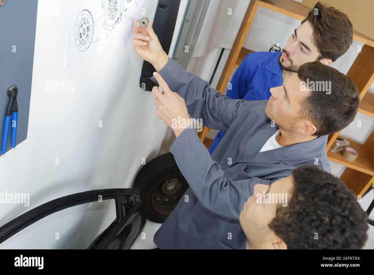 a mechanical engineer at work Stock Photo - Alamy