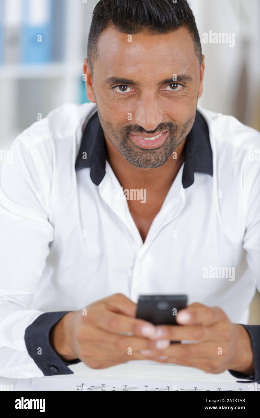 a man duing financial calculation Stock Photo - Alamy