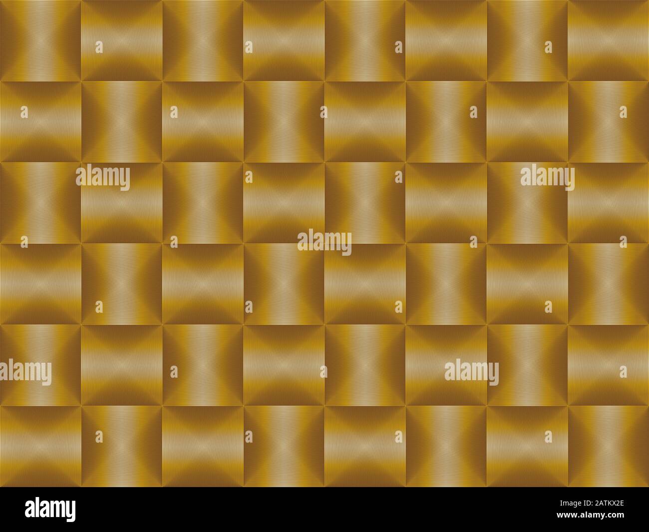 Gold color square seamless background Stock Photo - Alamy