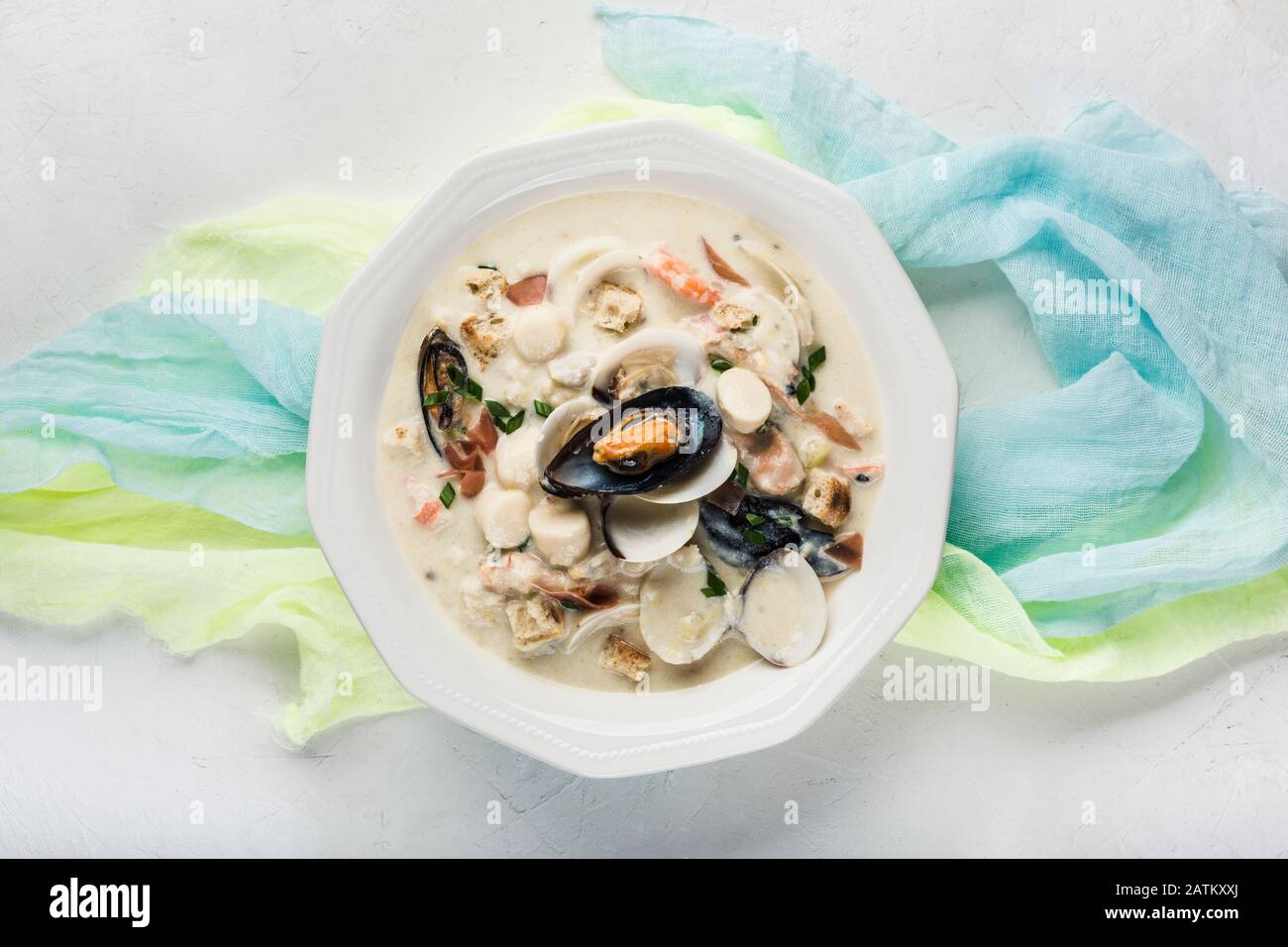 Clam chow hi-res stock photography and images - Alamy