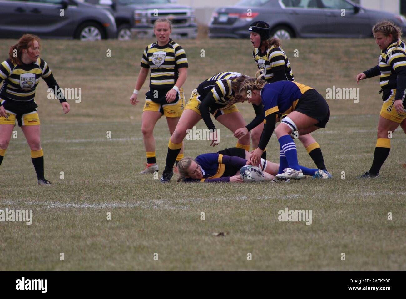 Defensive ruck hi-res stock photography and images - Alamy