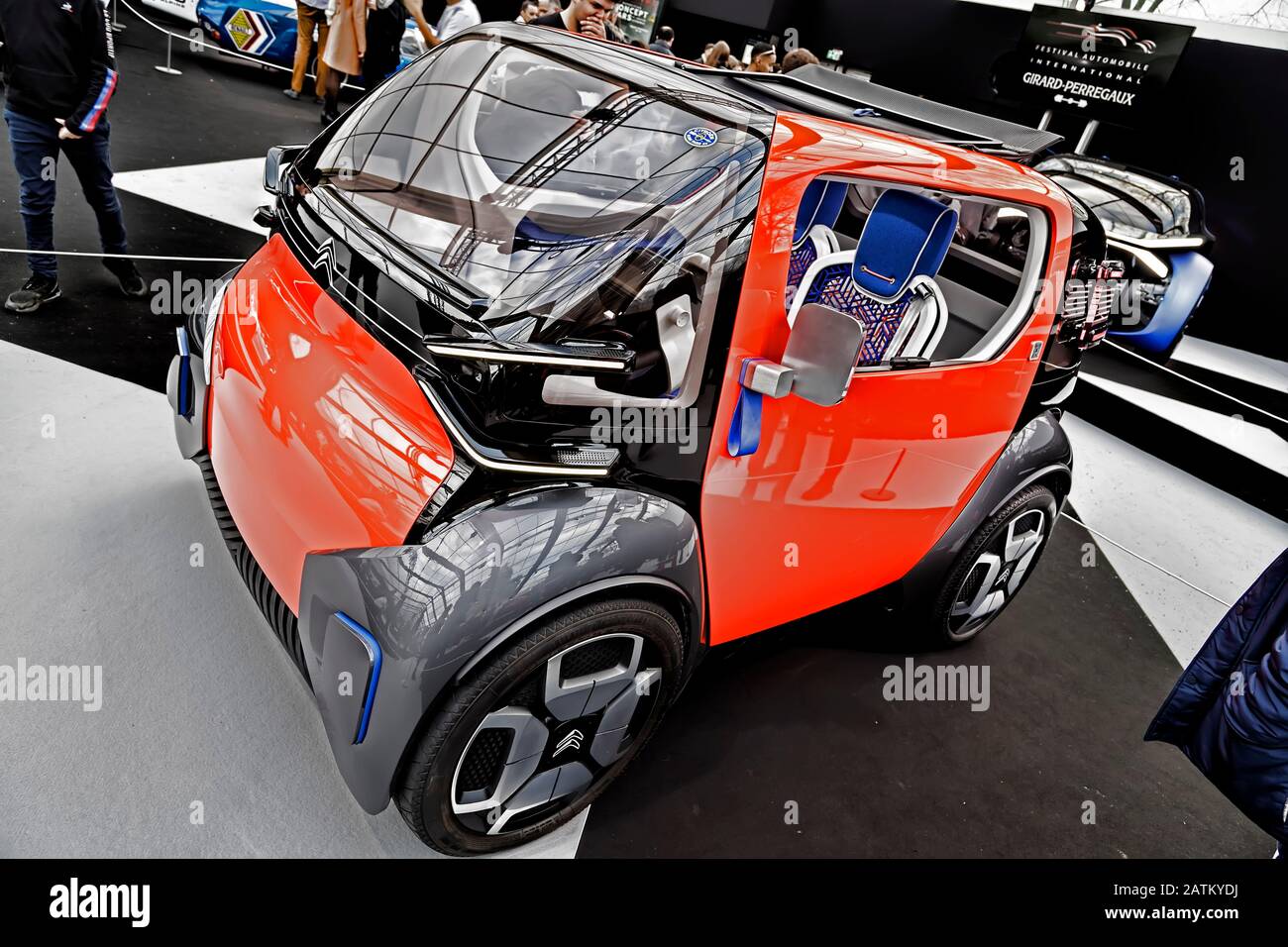 Paris, France. 1st Feb, 2020.City mobility grand prize, CITROËN Ami One ...