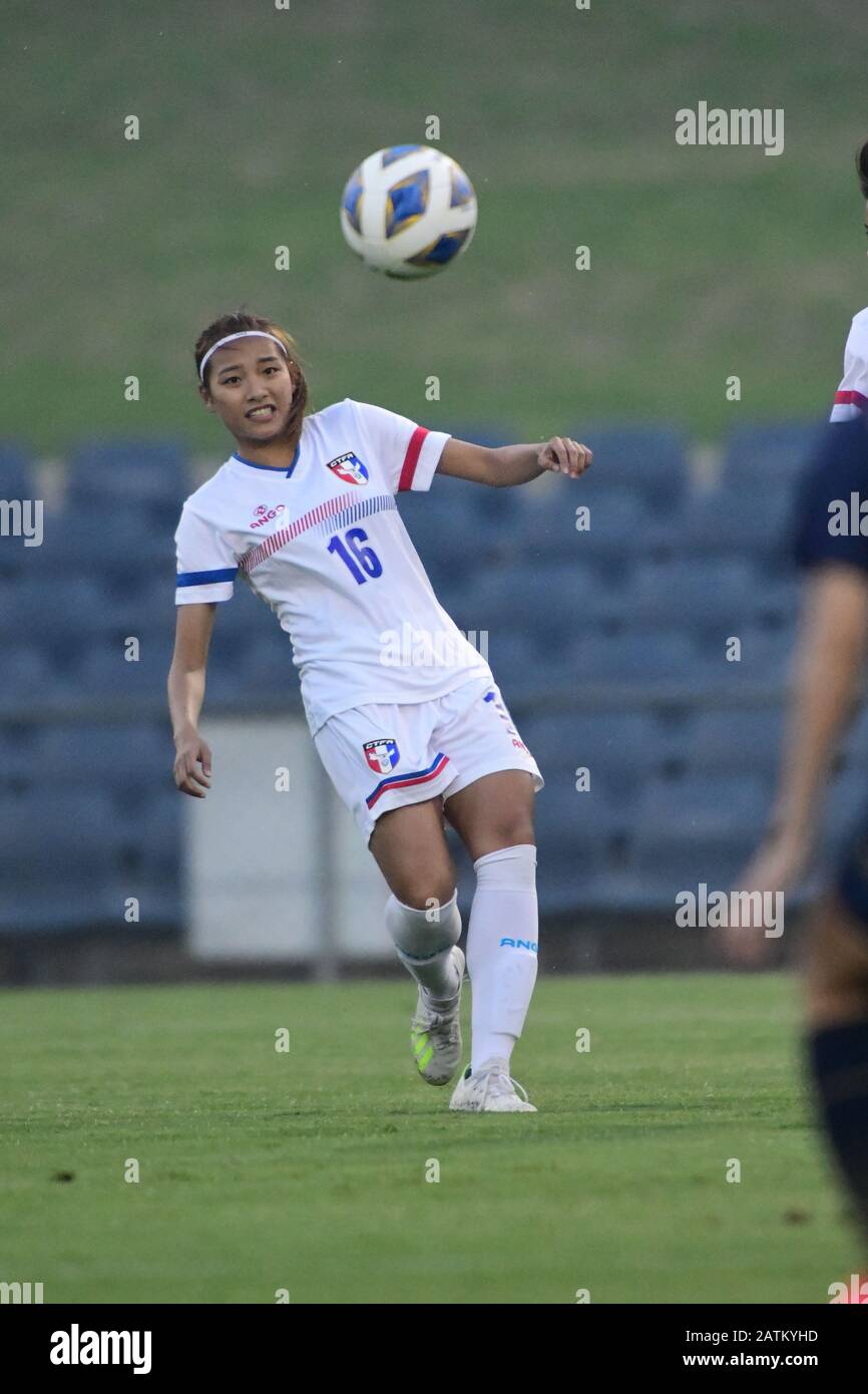 Chinese Taipei's Lee Pei-jung seen in action during the 2020 AFC Women ...