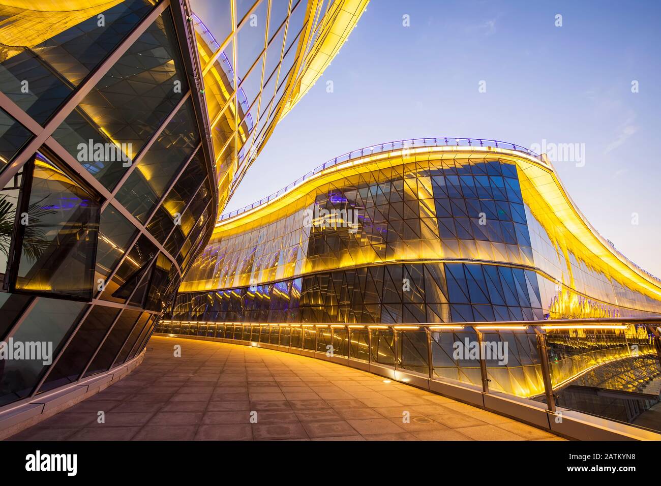 Modern architecture glass curtain wall Stock Photo - Alamy