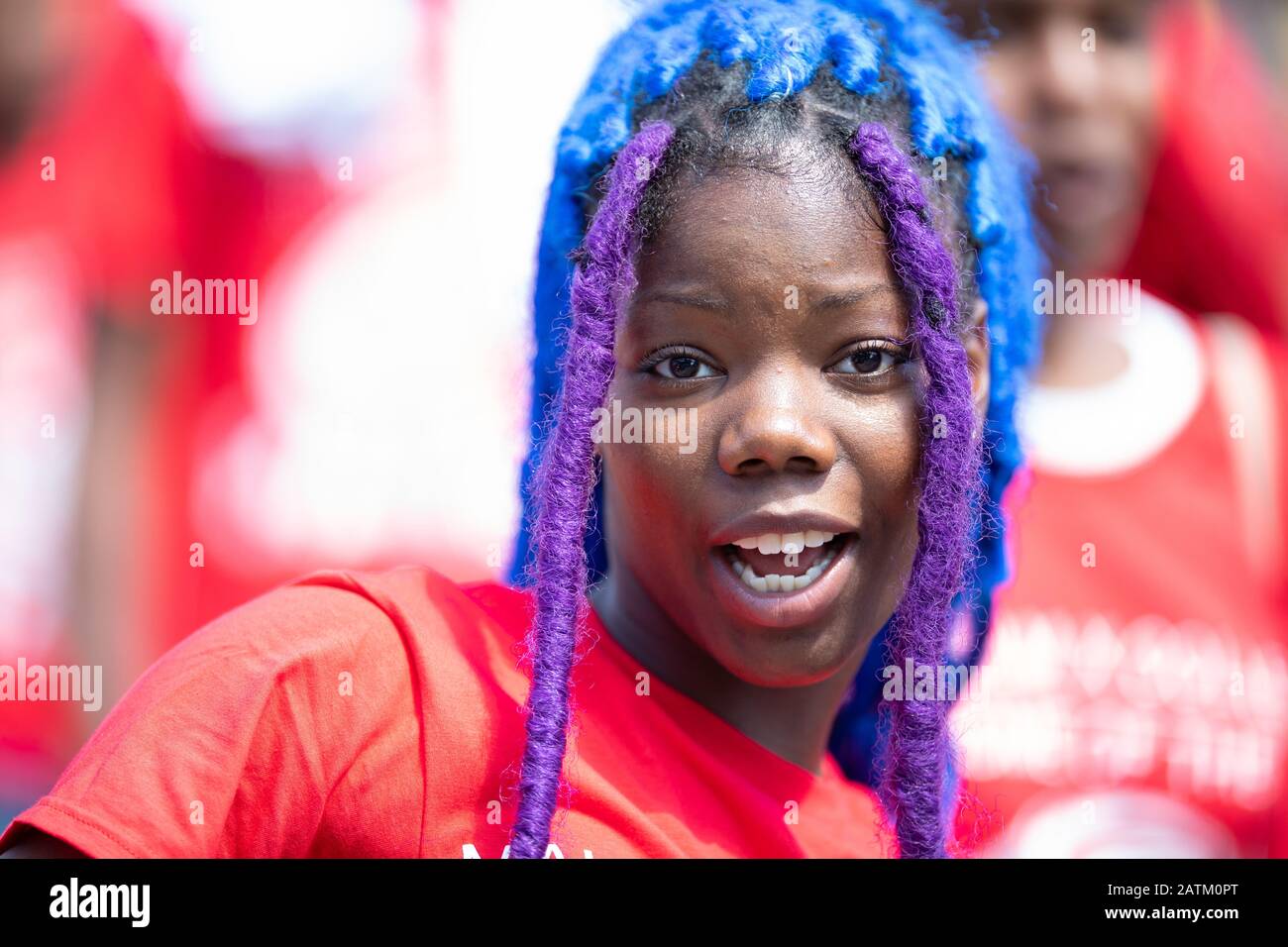 Chicago, Illinois, USA - August 8, 2019: The Bud Billiken Parade ...
