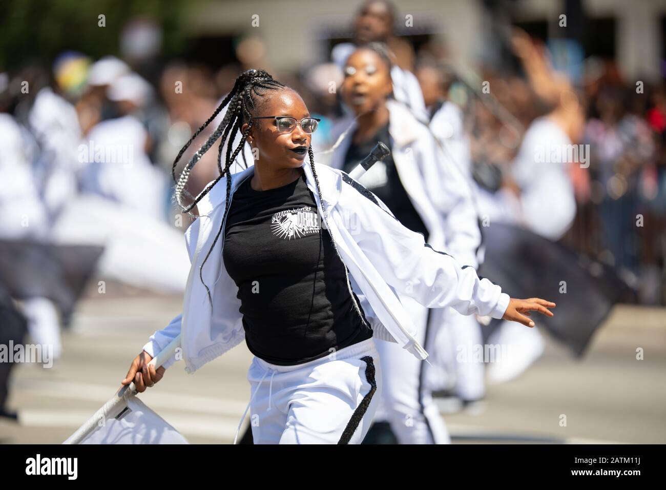 Chicago, Illinois, USA - August 8, 2019: The Bud Billiken Parade ...