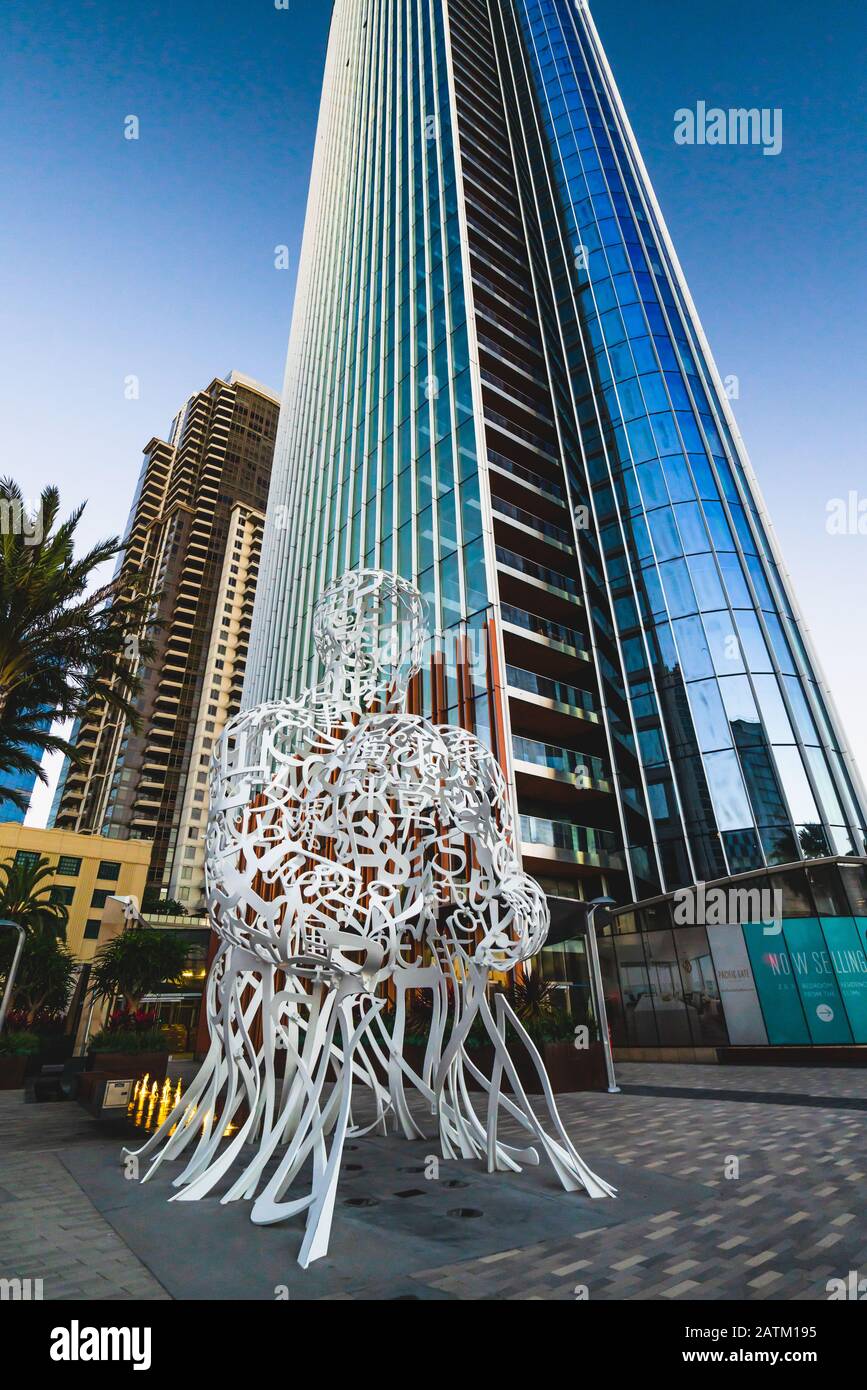 San Diego, California/USA - August 14, 2019 San Diego modern ...