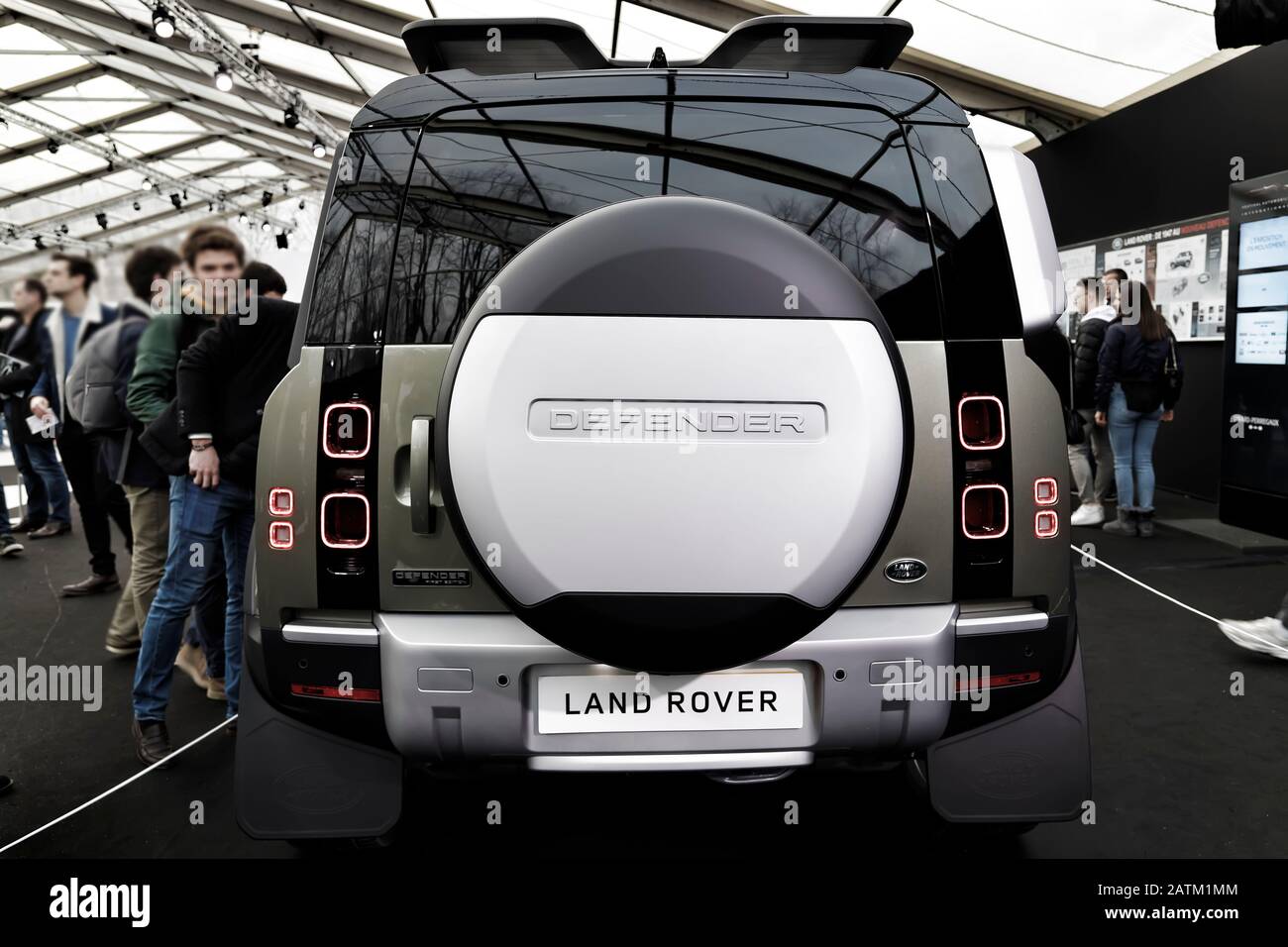 Paris, France. 1st Feb, 2020. Land Rover Defender The International ...