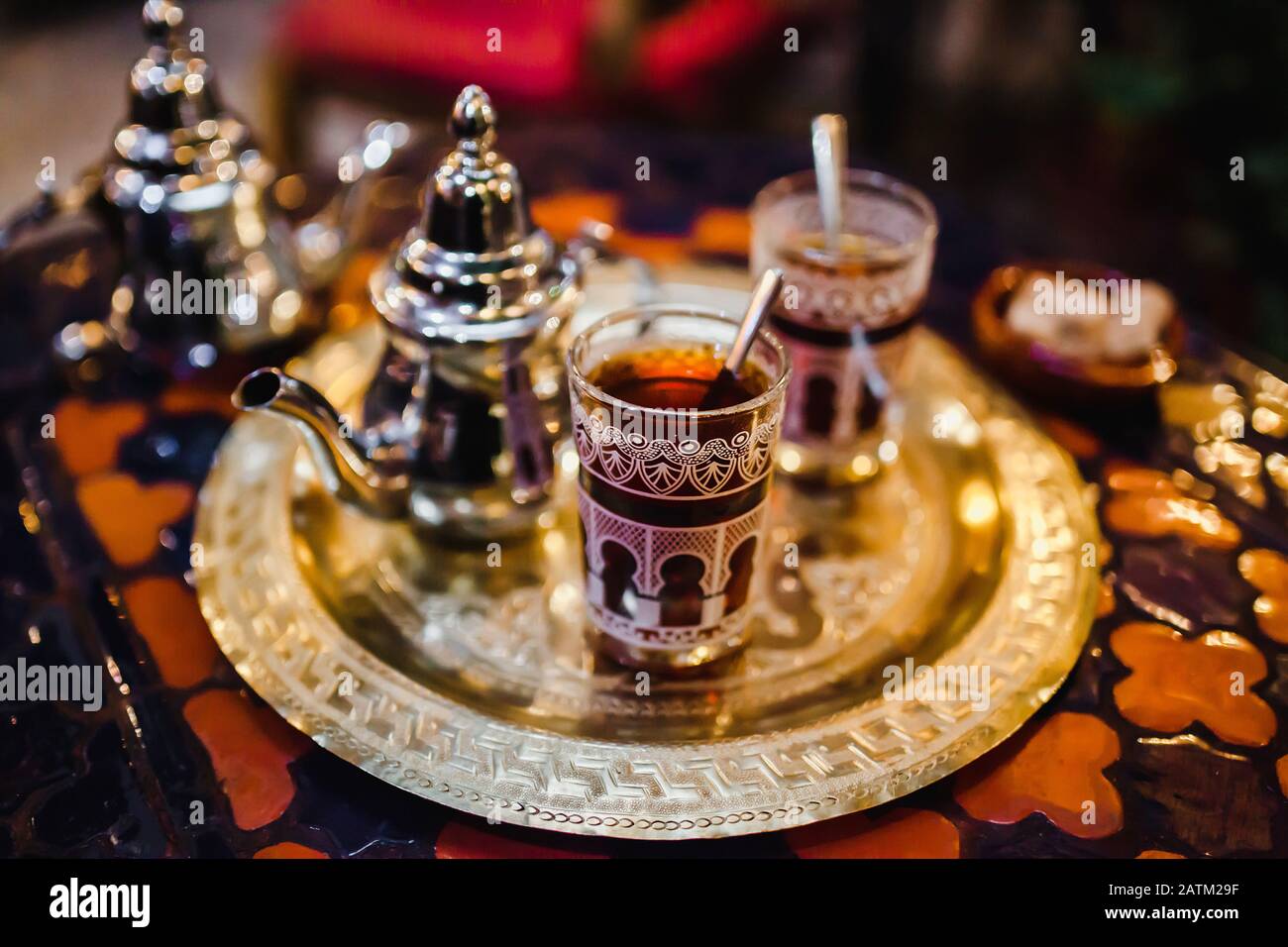 Persian tea drinking hi-res stock photography and images - Alamy