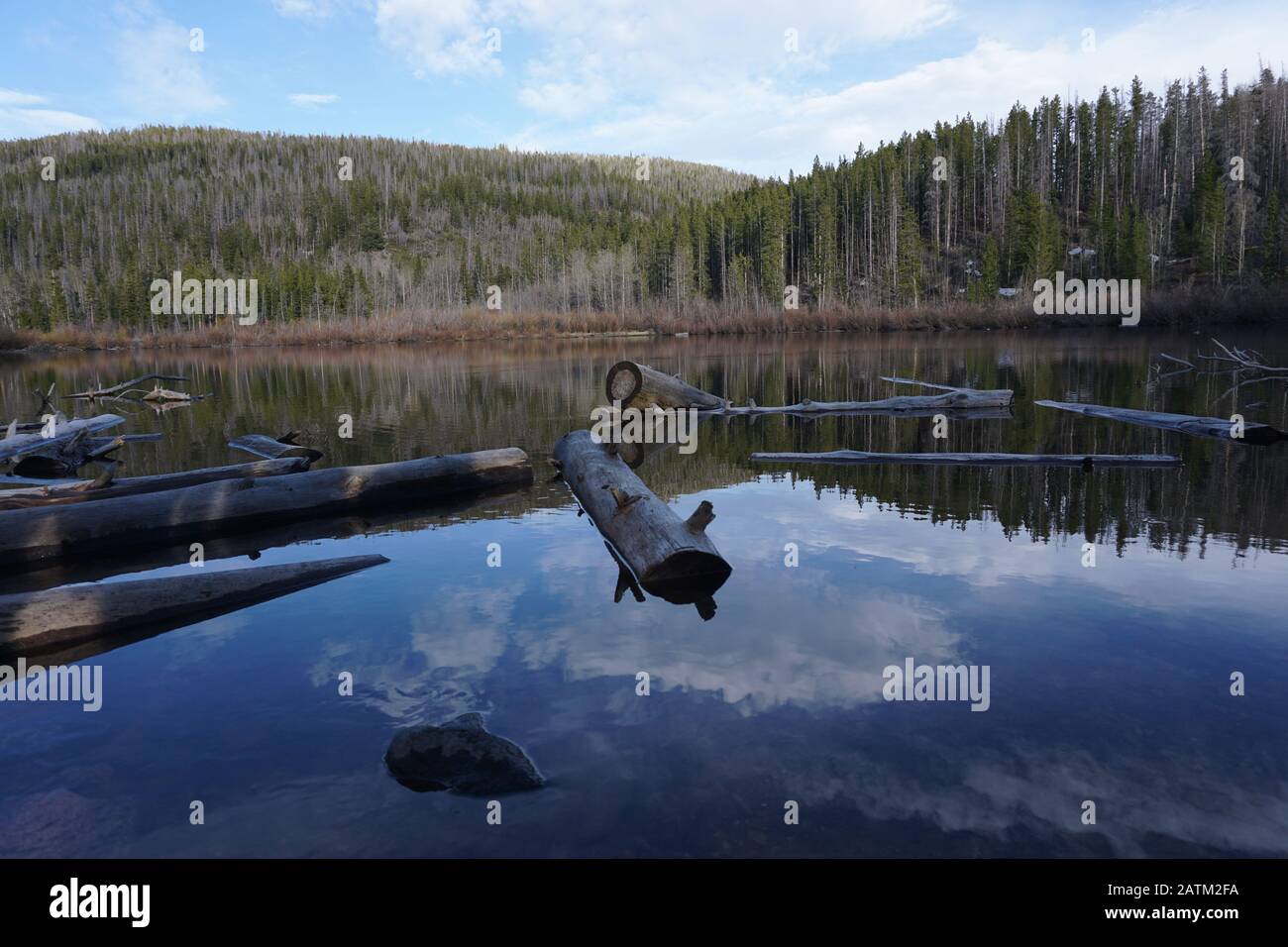 Rainbow Lake Trail, Frisco, Colorado Stock Photo - Alamy