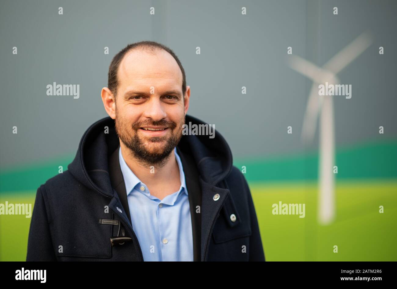 Mainz, Germany. 23rd Jan, 2020. Jonas Aichinger, Head of Innovation ...