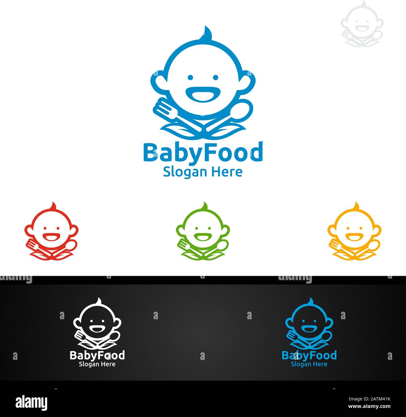 Concept food delivery eco Stock Vector Images - Alamy