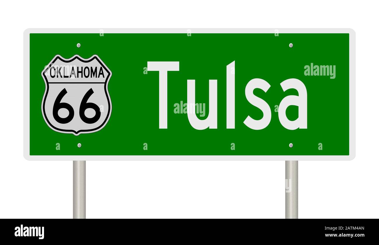 Tulsa, route 66 Cut Out Stock Images & Pictures - Alamy