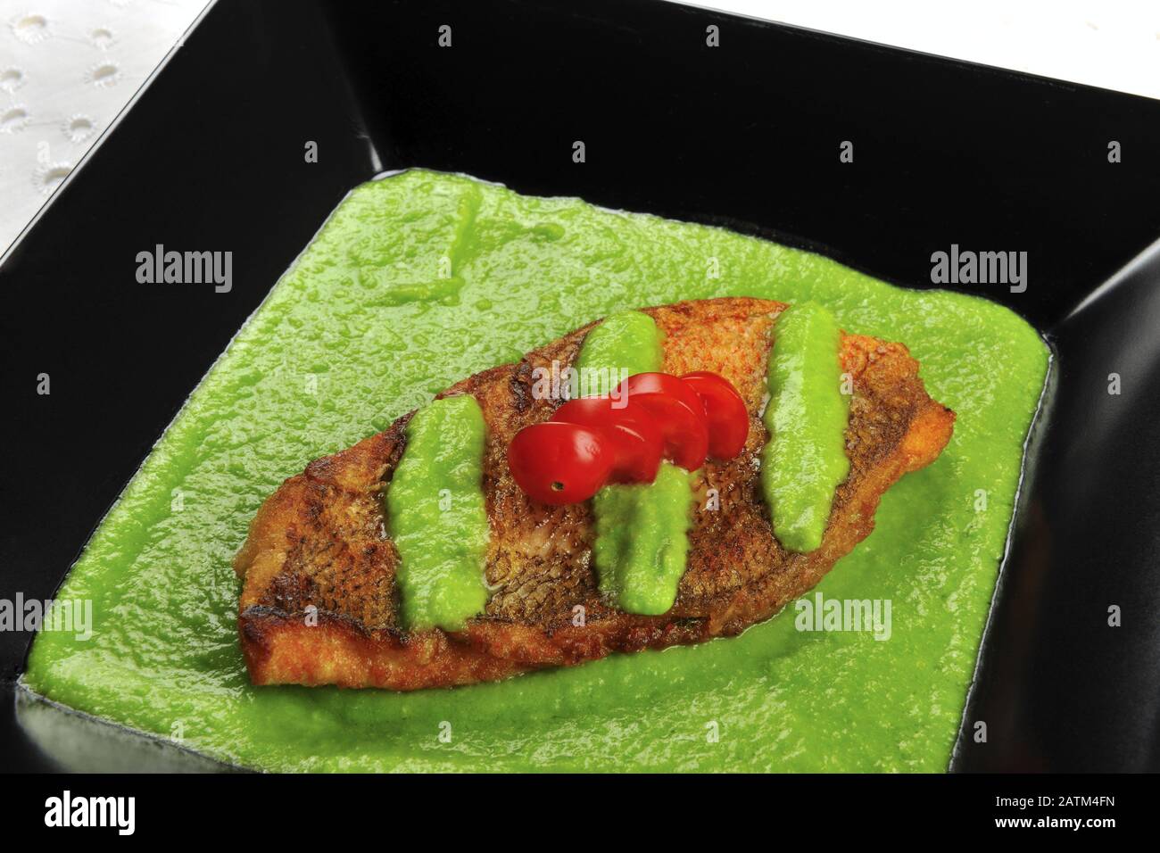 Food portrait of Fried fish Stock Photo - Alamy