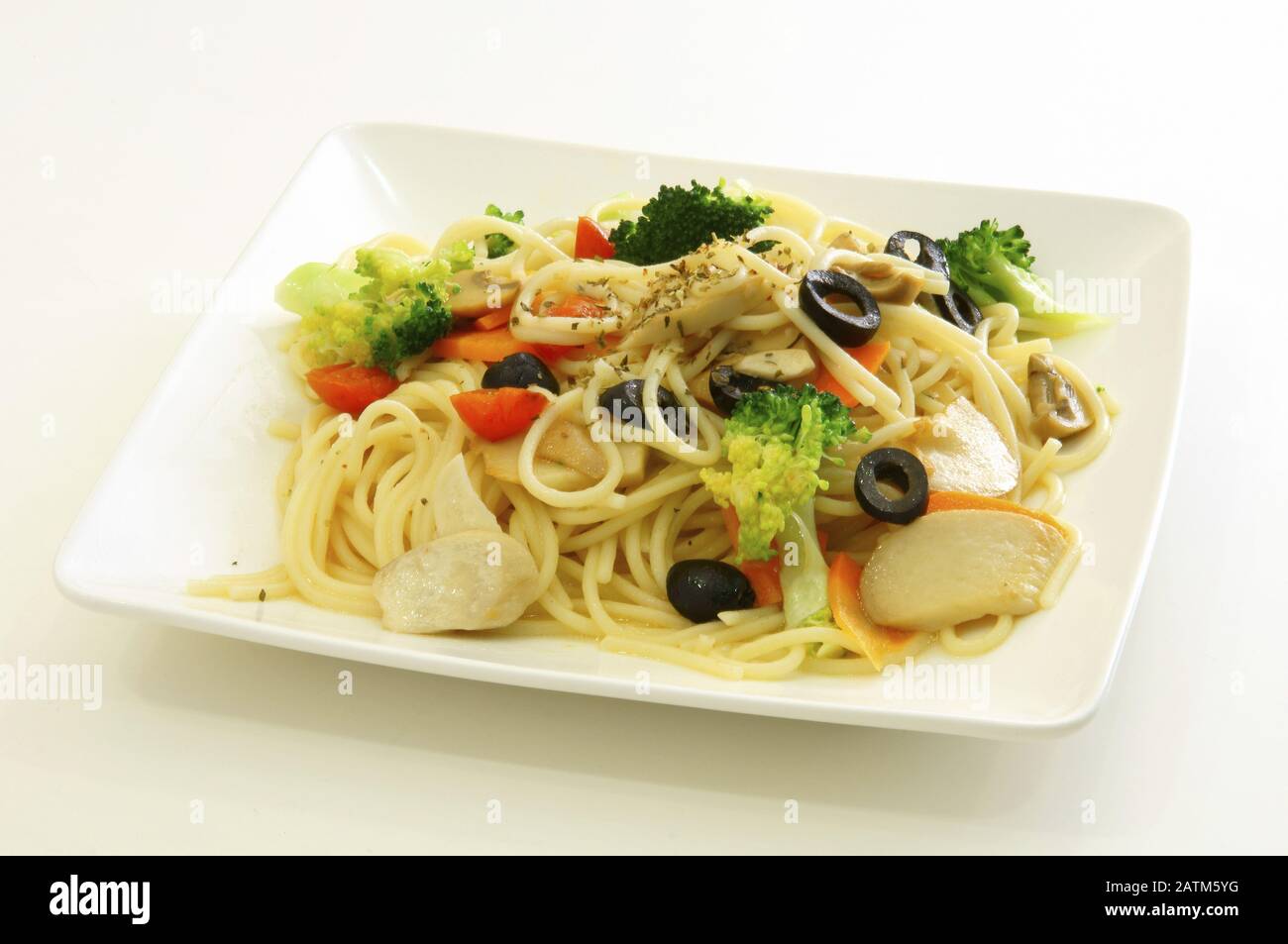 Food portrait of Italian Cuisines spaghetti Stock Photo - Alamy