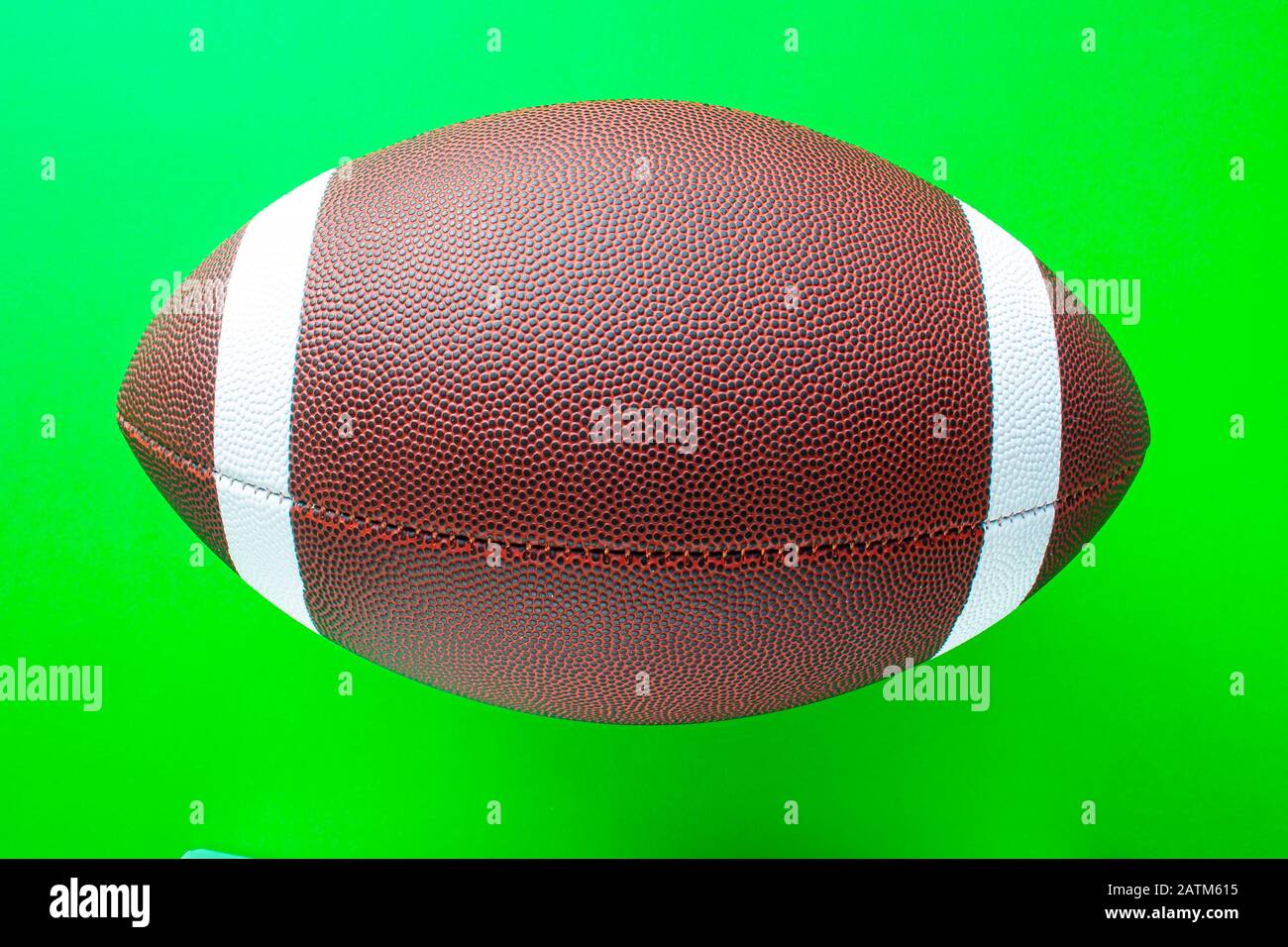 Football on the green hi-res stock photography and images - Alamy