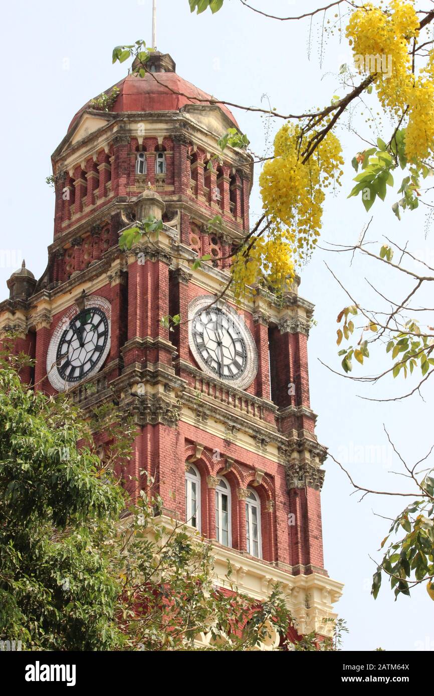 The High Court building of Burma Stock Photo - Alamy