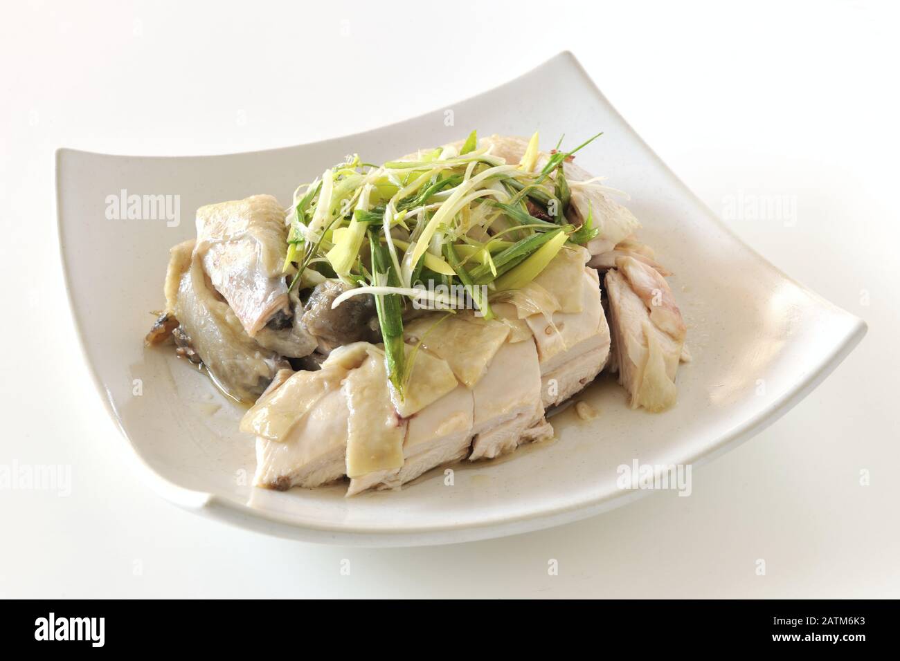 Food portrait of Plain Chicken Stock Photo - Alamy