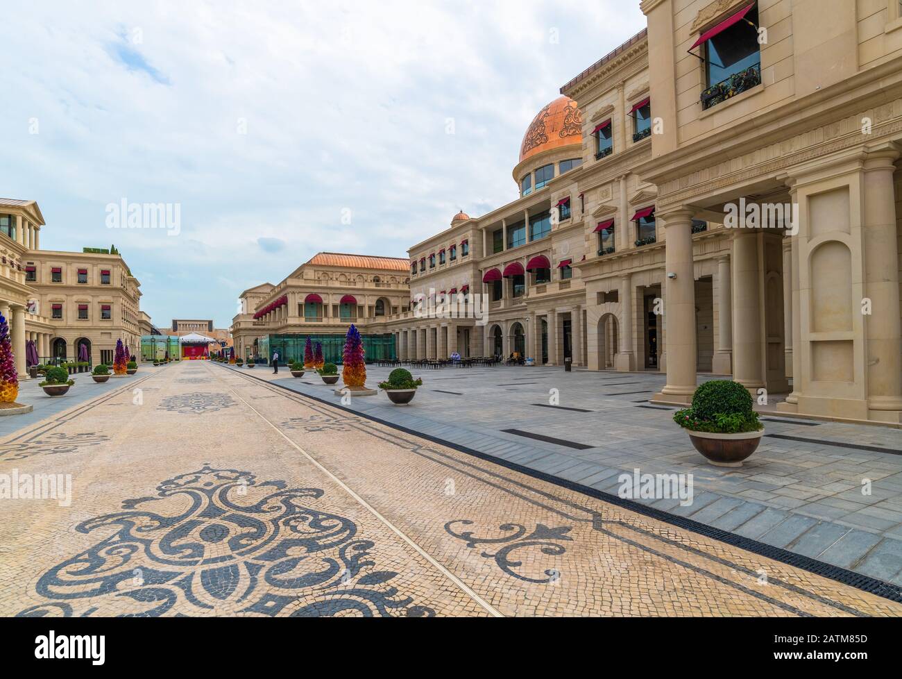 Katara plaza hi-res stock photography and images - Alamy