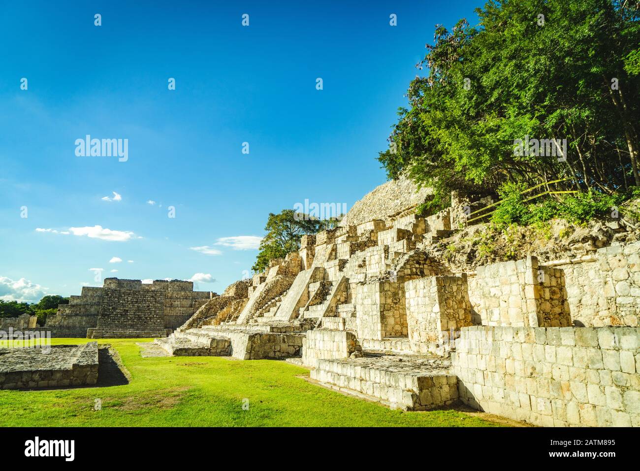 Mayan Ruin "Edzna" in Campeche, Mexico Stock Photo - Alamy