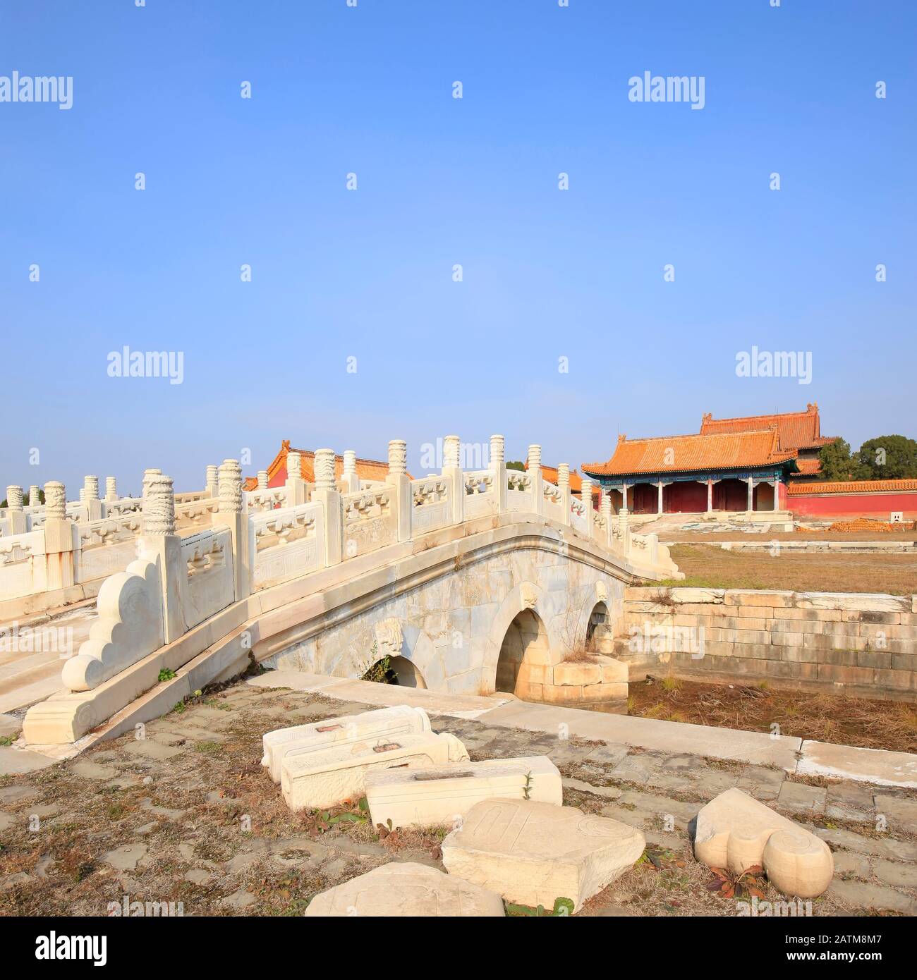 Eastern Royal Tombs of the Qing Dynasty Stock Photo - Alamy