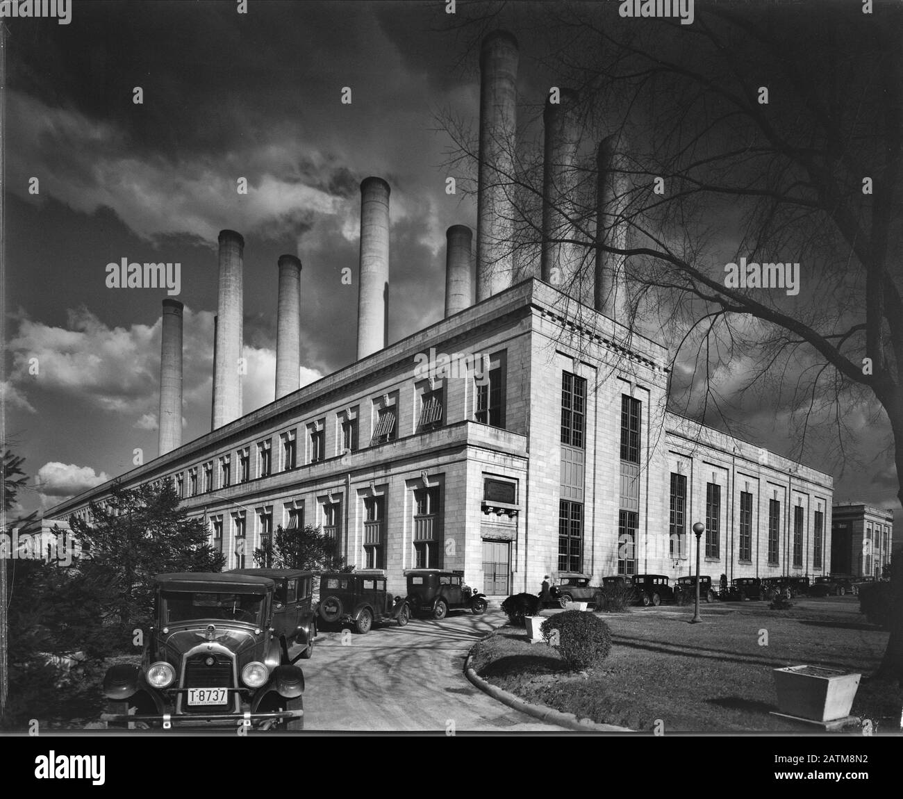 Vintage power plant photo hi-res stock photography and images - Alamy