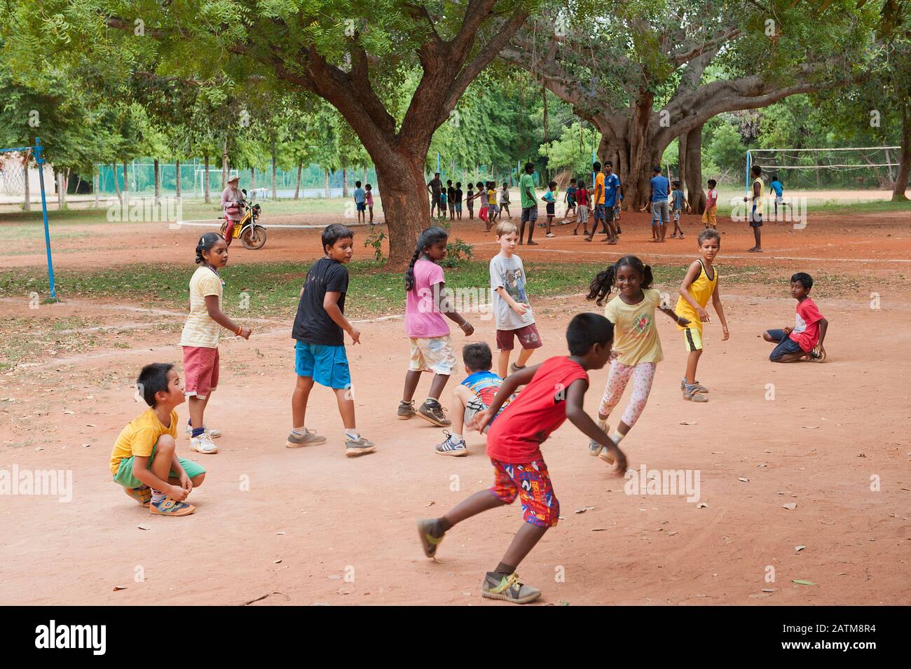 School playground indian hi-res stock photography and images - Alamy