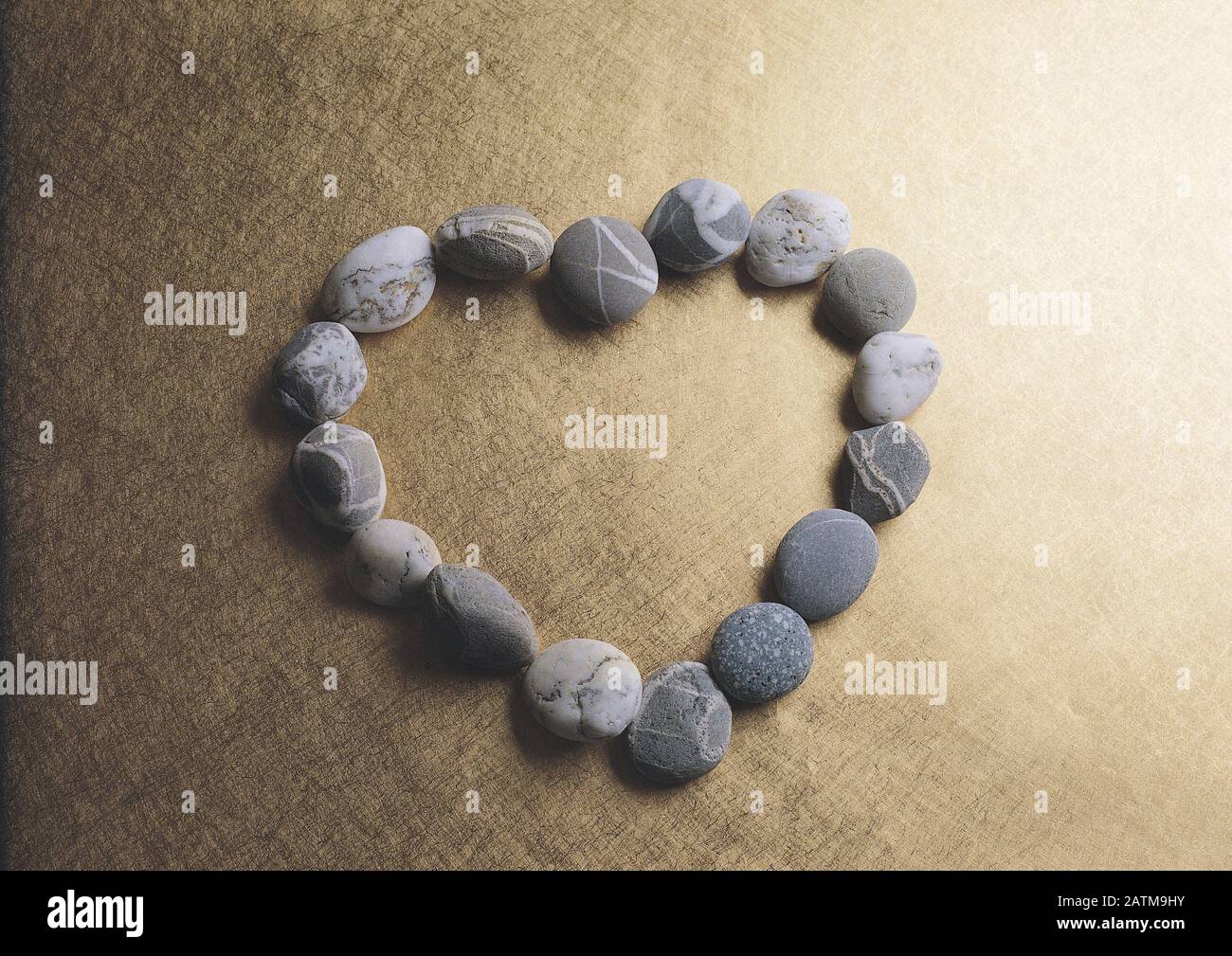 stones of heart shape Stock Photo - Alamy