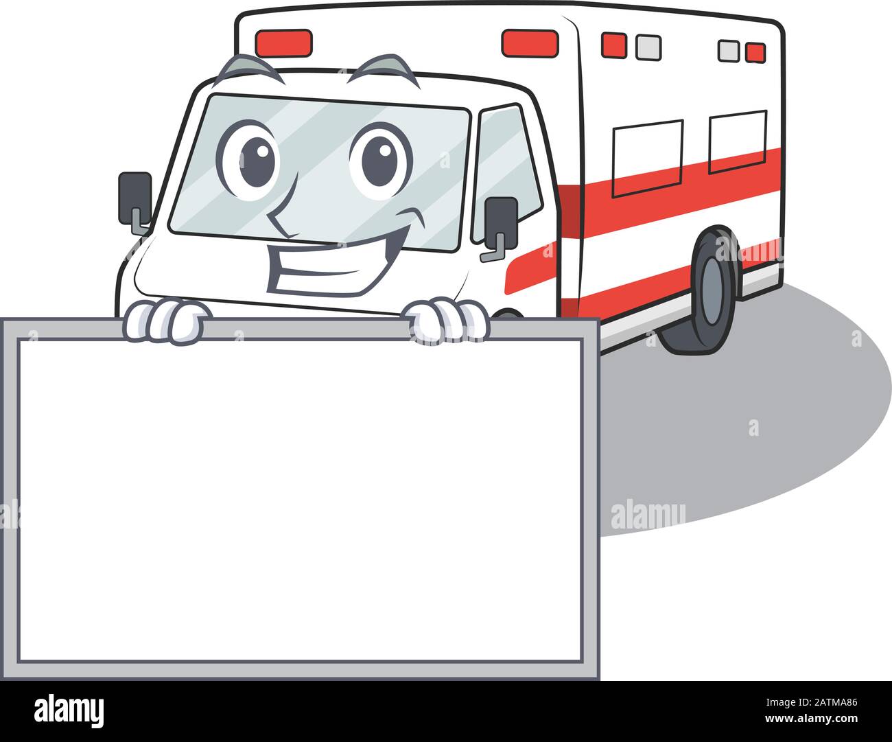 Back Of Ambulance Drawing