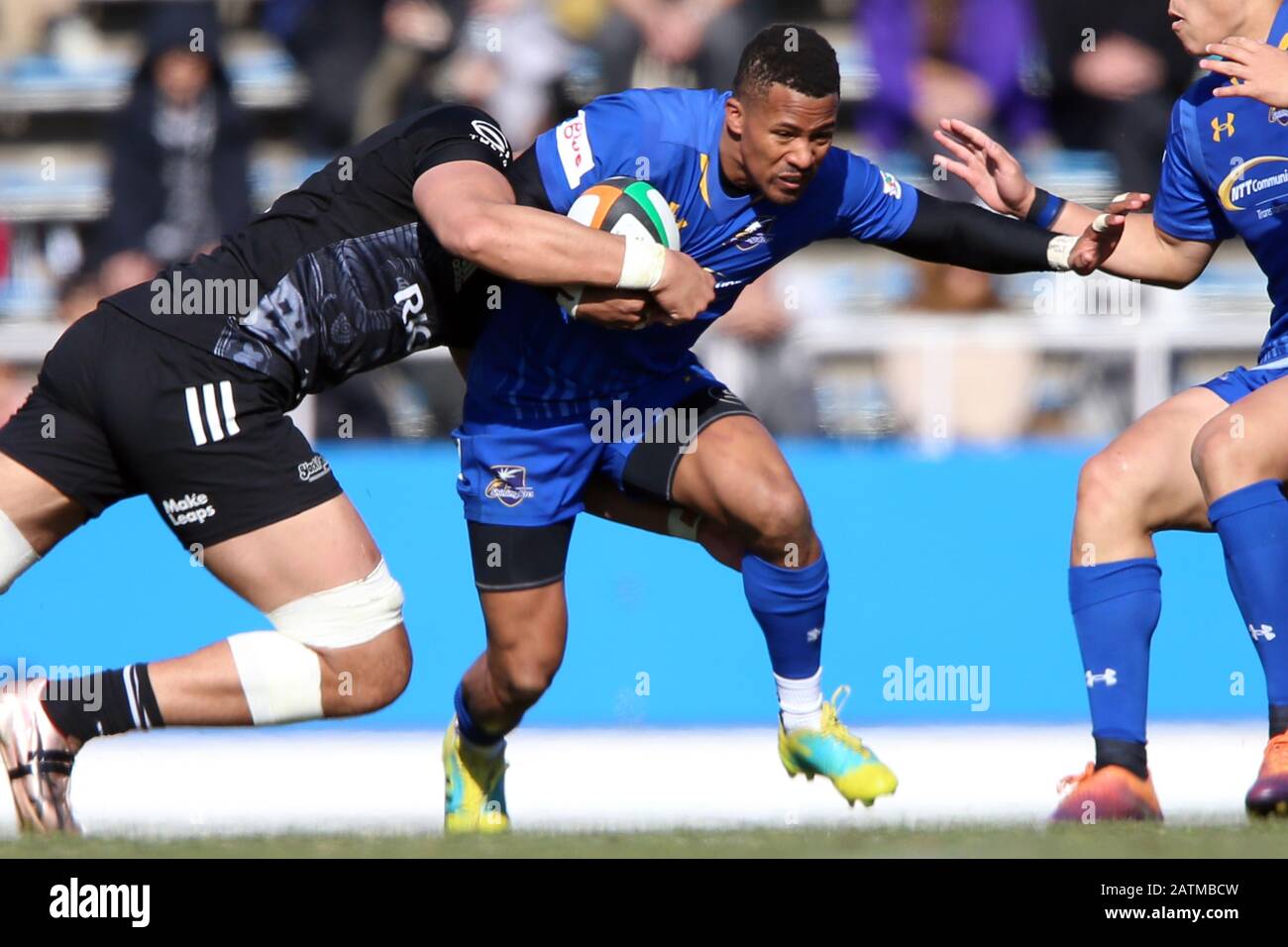 Kanagawa, Japan. 2nd Feb, 2020. Sylvian Mahuza (NTT), February 2, 2020 ...