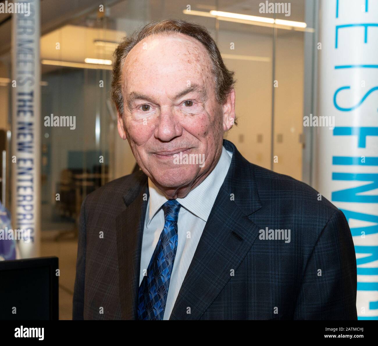 New York, United States. 03rd Feb, 2020. Michael Schulhof attends ...