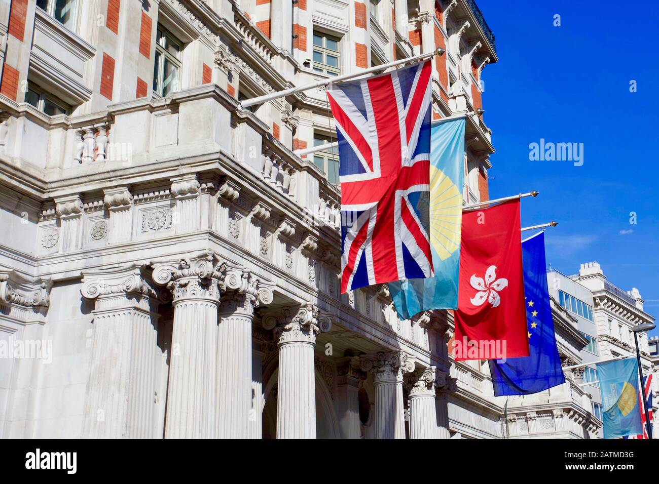Capital flags hi-res stock photography and images - Alamy