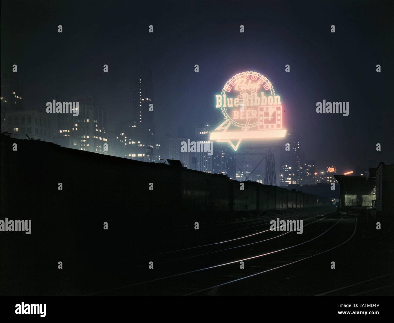 Chicago terminal railroad hi-res stock photography and images - Alamy