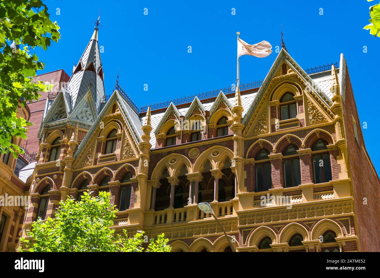 Melbourne, Australia - December 7, 2016: Heritage Rialto building ...