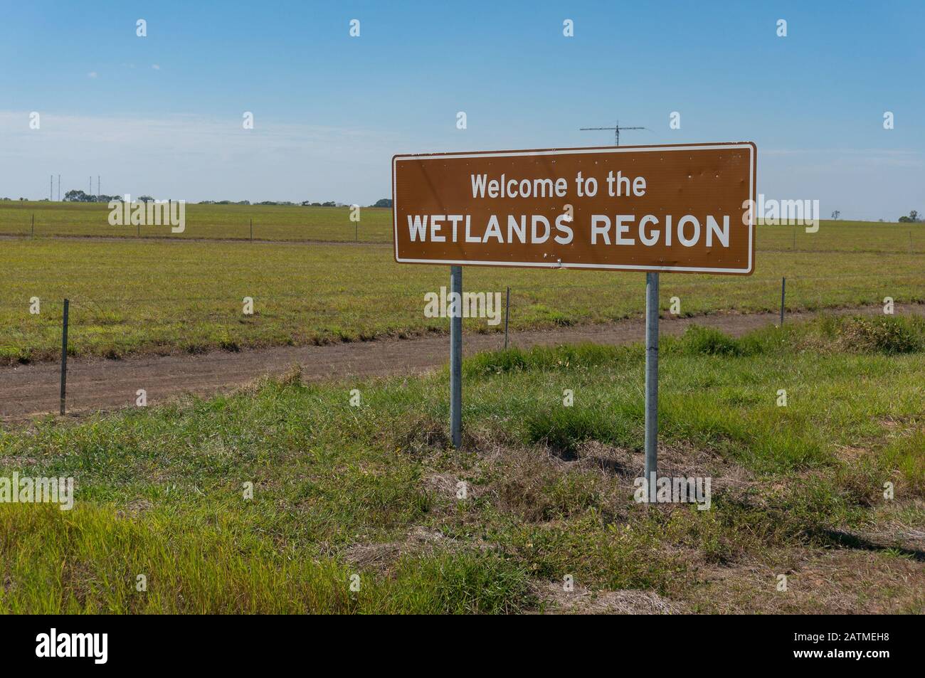 Northern Territory, Australia - June 2, 2019: Road sign at the entrance ...