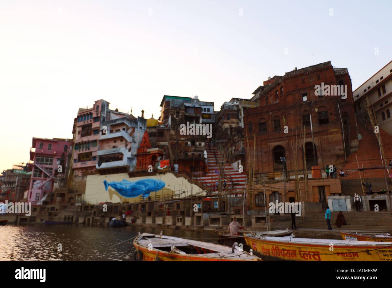 Assi ghat hi-res stock photography and images - Alamy