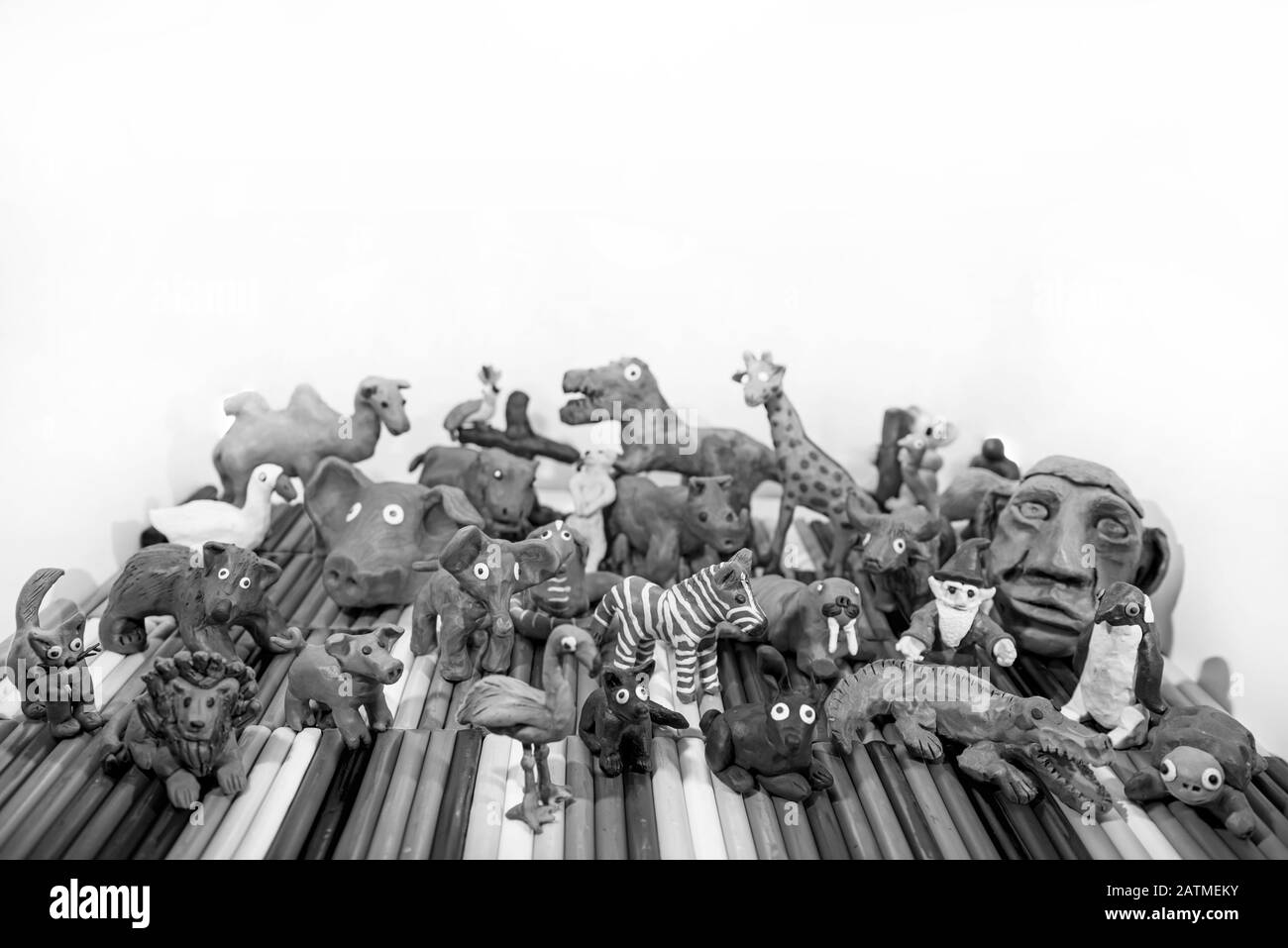 Kid animal crocodile Black and White Stock Photos & Images - Alamy