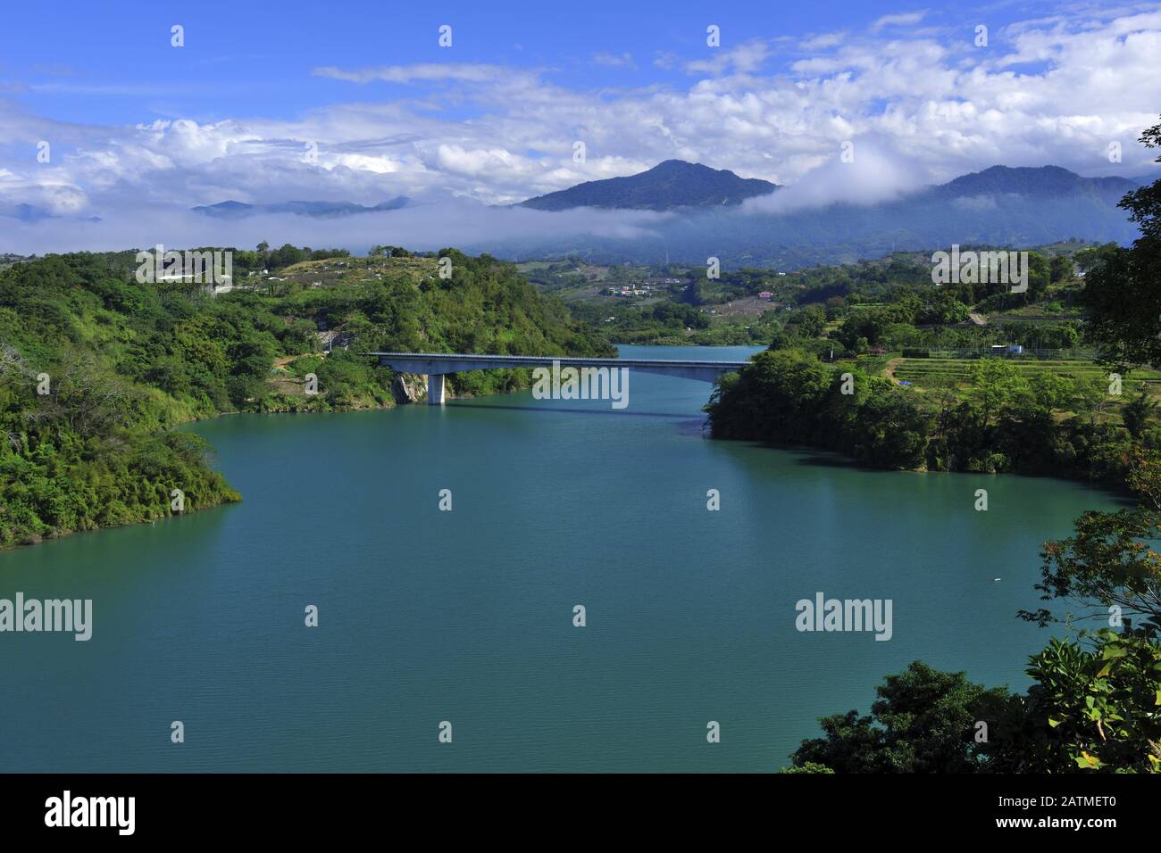 Liyutan Dam Miaoli Stock Photo - Alamy