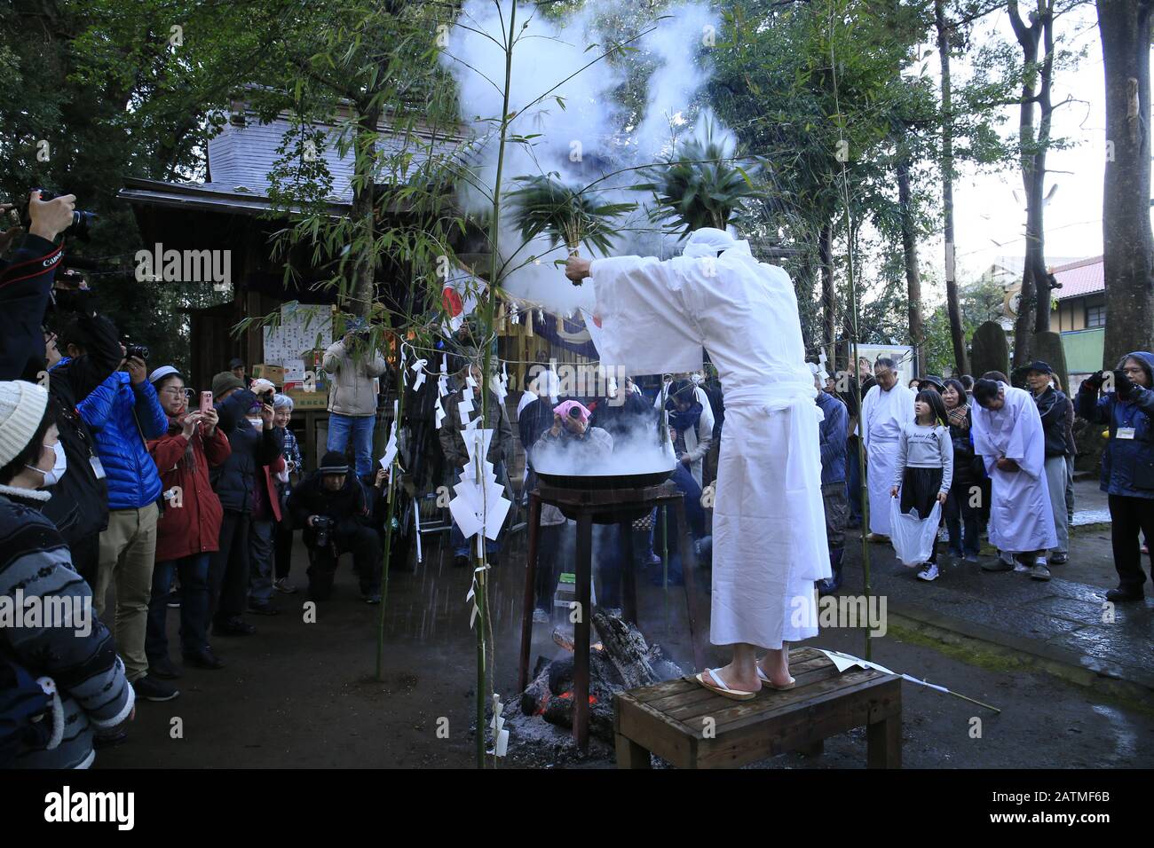 Village ritual water divination Stock Photo - Alamy