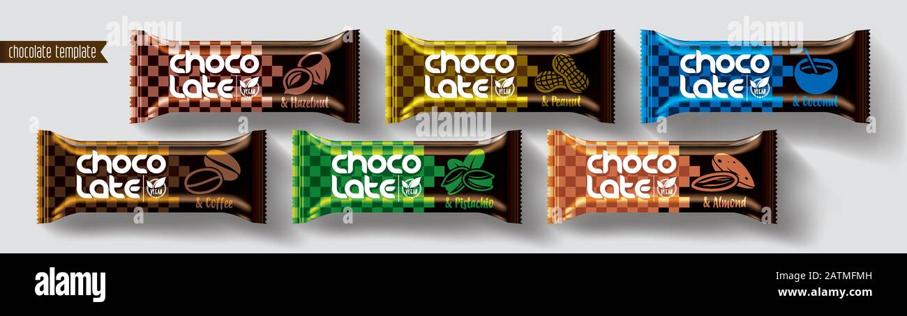 Chocolate Bar Wrapper Design