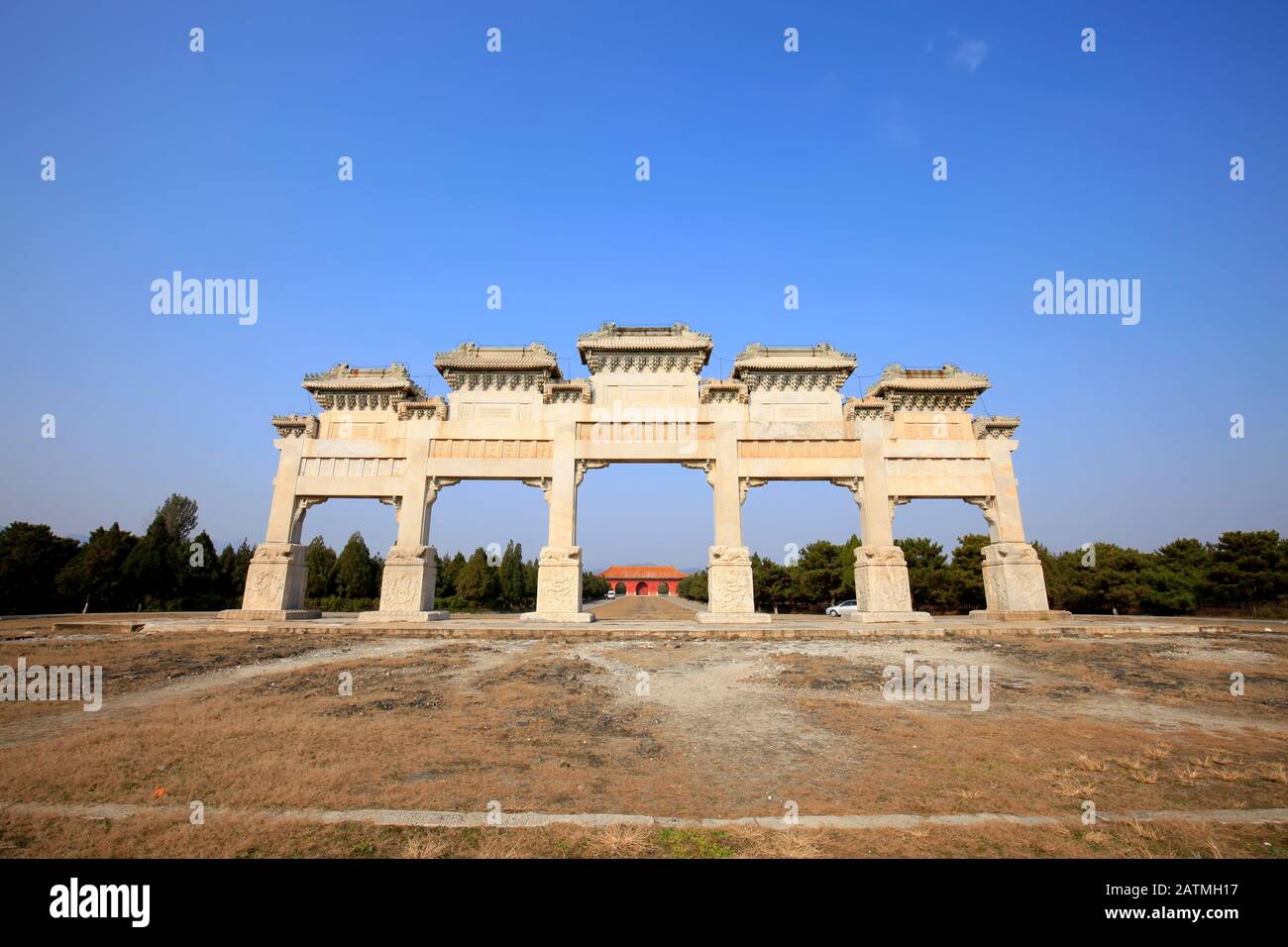 Chinese ancient stone arch Stock Photo - Alamy