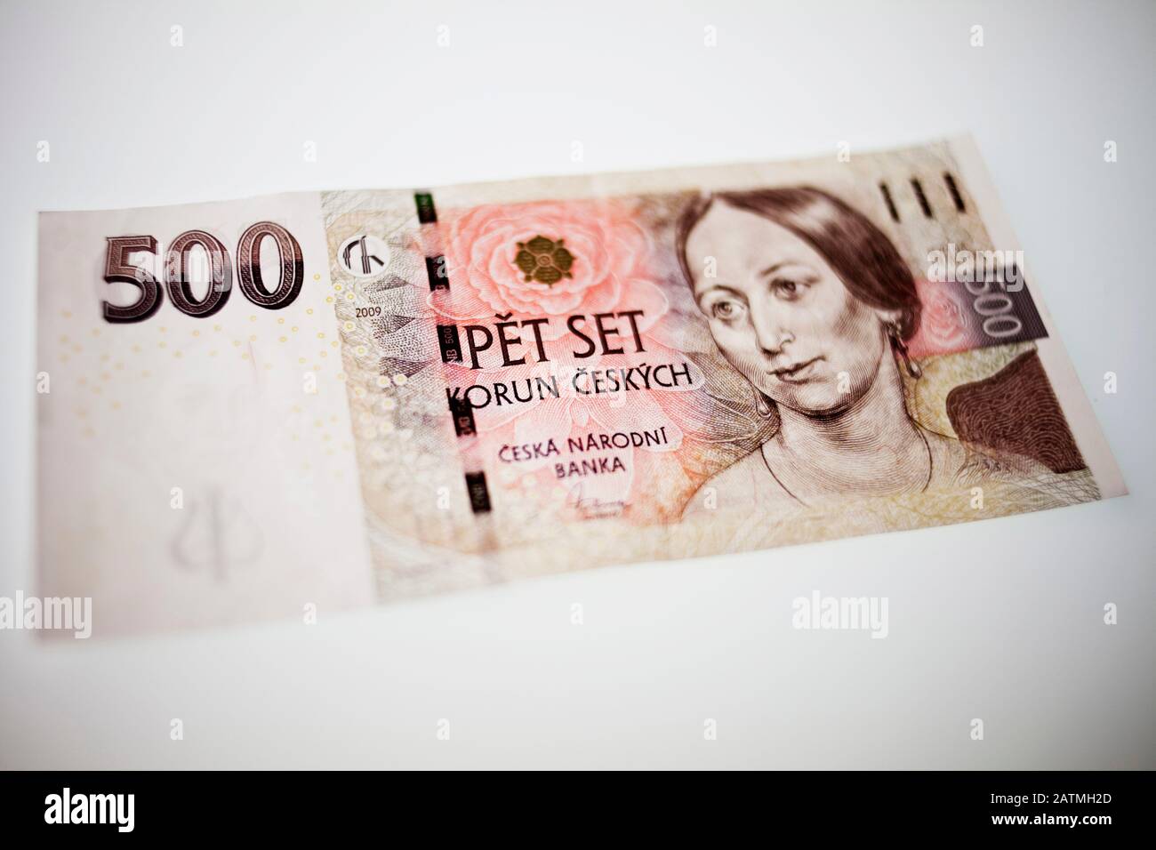 money, 500 CZK, five hundred, Czech koruna, Czech crown, banknote ...